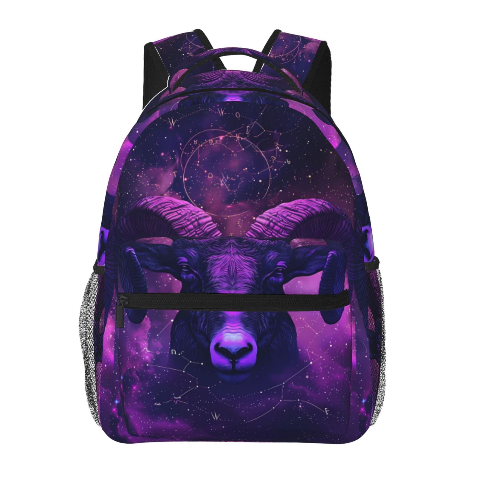 Xecao Purple Starry Sky Antelope Backpack, a stylish and functional ...