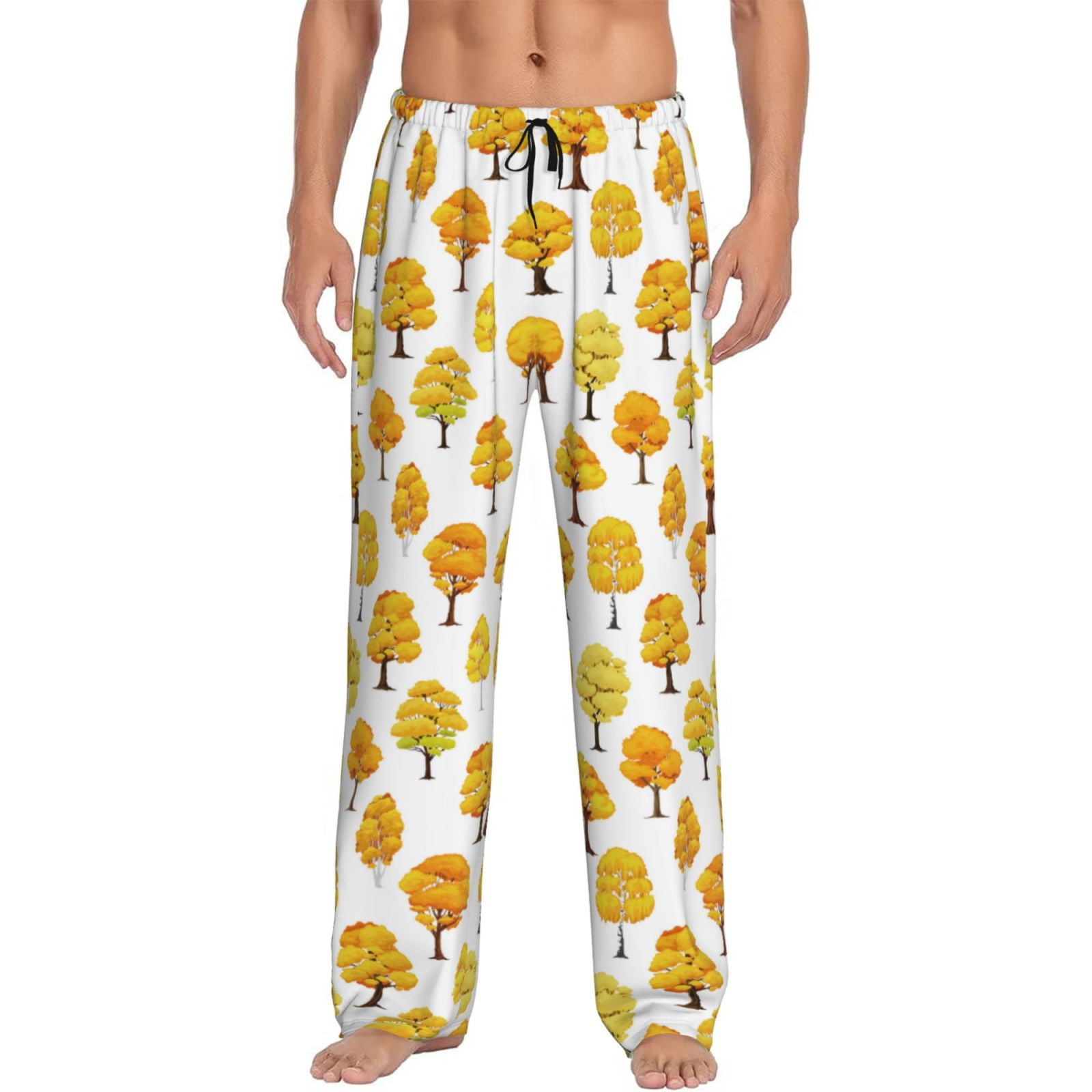 Xecao Qutumn Tree Men's Straight Lounge Pajama Pants: The Ultimate in ...