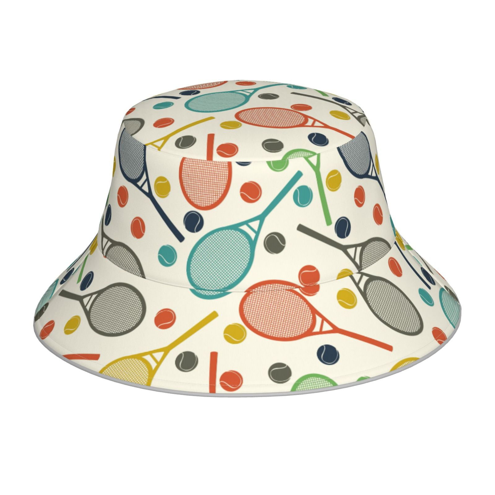 Xecao Racket and Tennis Ball Print Men and Women Night Reflective Hat ...