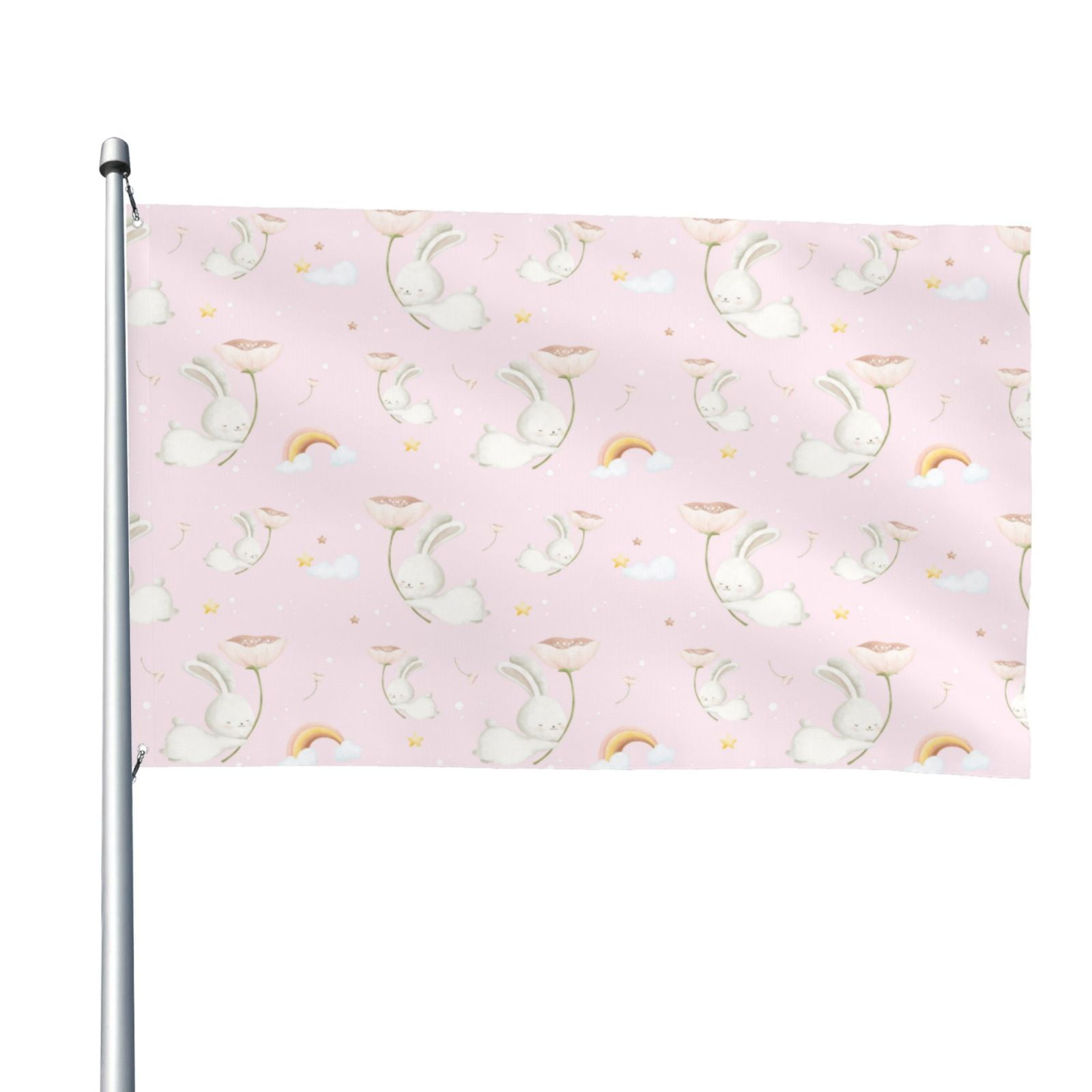 Xecao Rainboe And Rabbit for Longest Lasting Flag, Made From Polyester ...