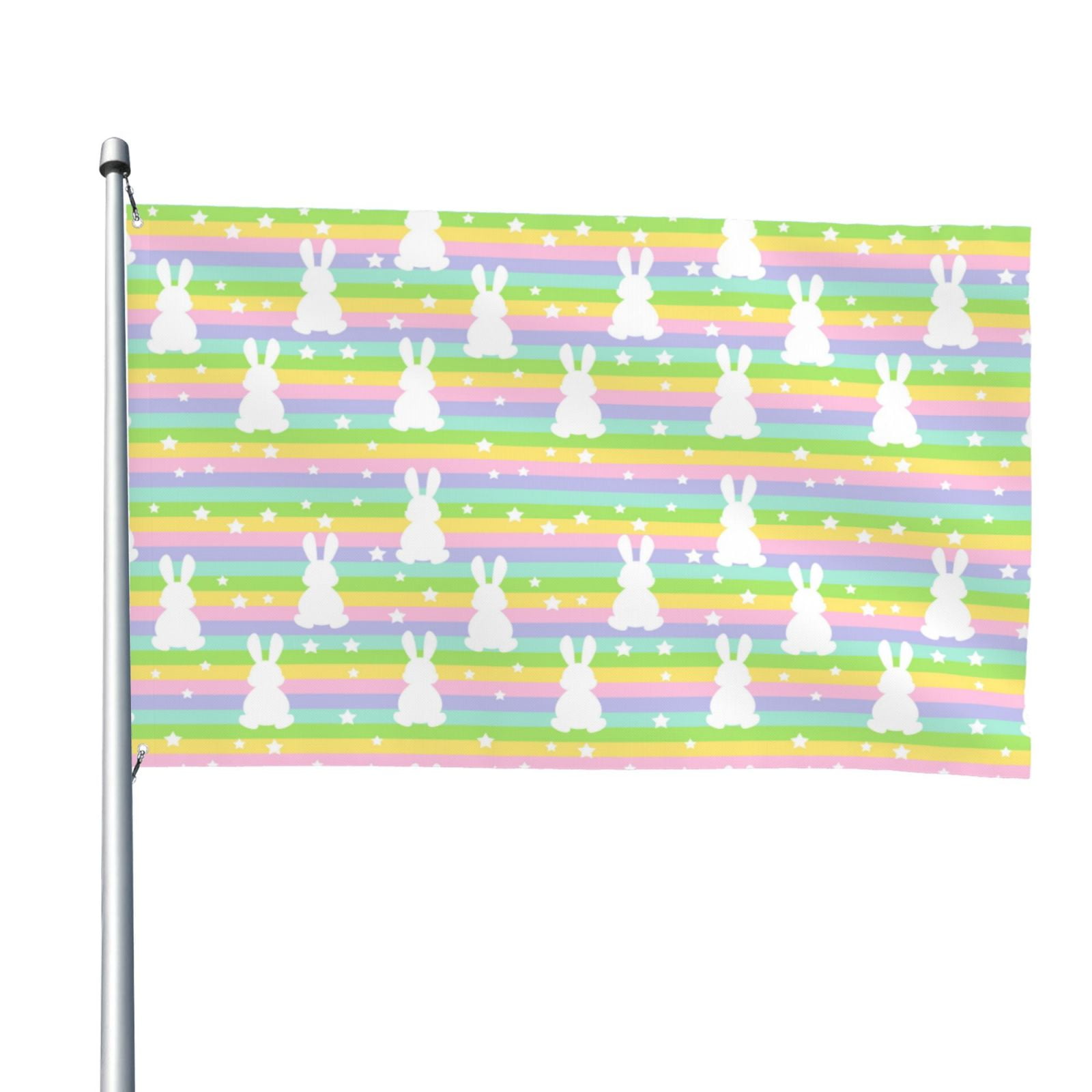 Xecao Rainbow Rabbit for Longest Lasting Flag, Made From Polyester, UV ...