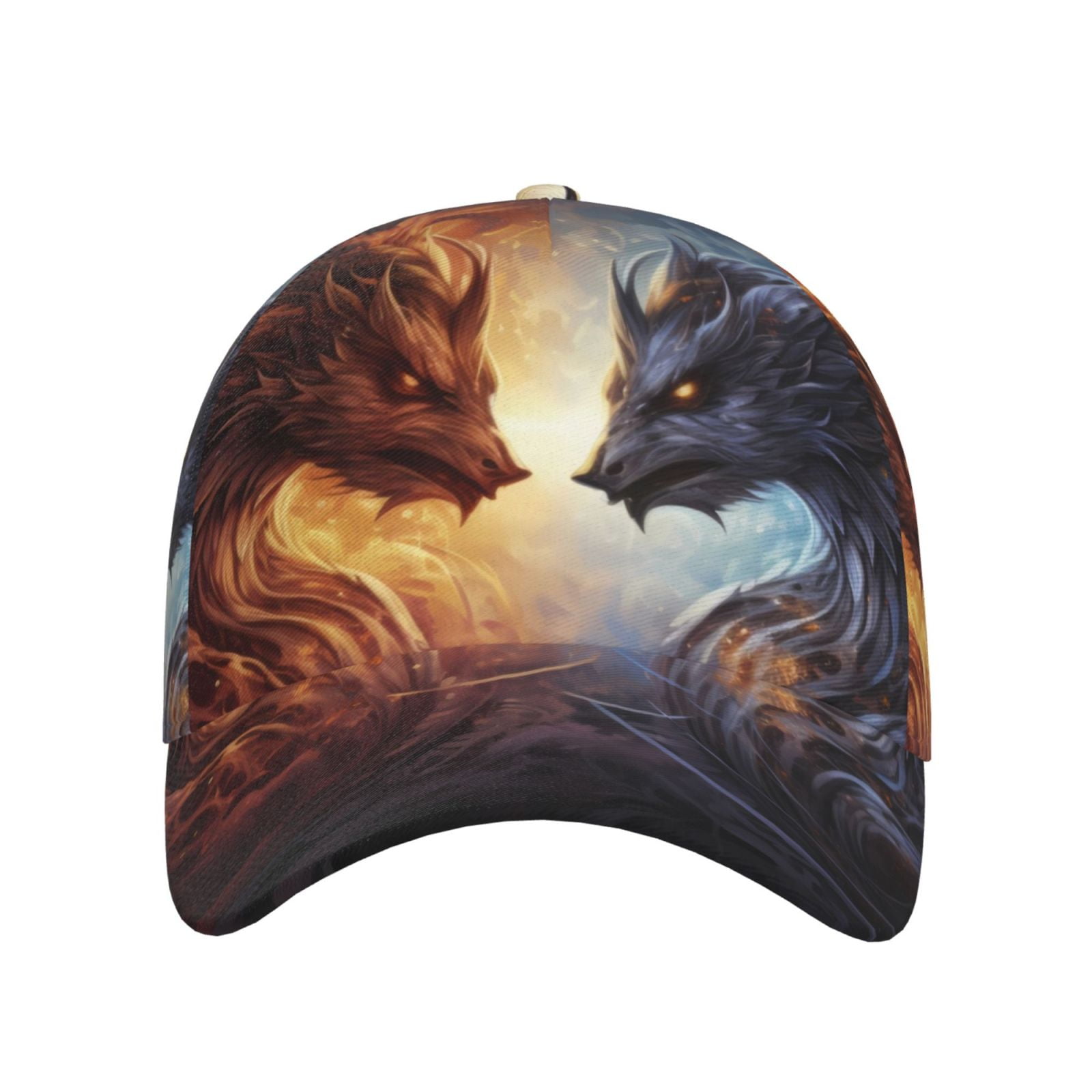 Xecao Red And White Beast for Baseball Cap: Unisex, crafted from ...