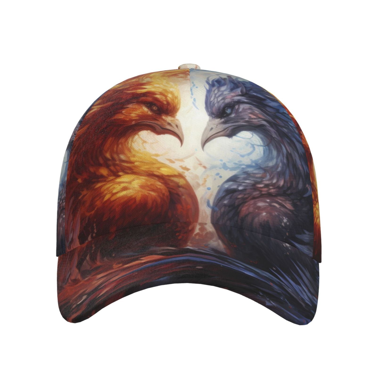Xecao Red And White Fire Bird for Baseball Cap: Unisex, crafted from ...