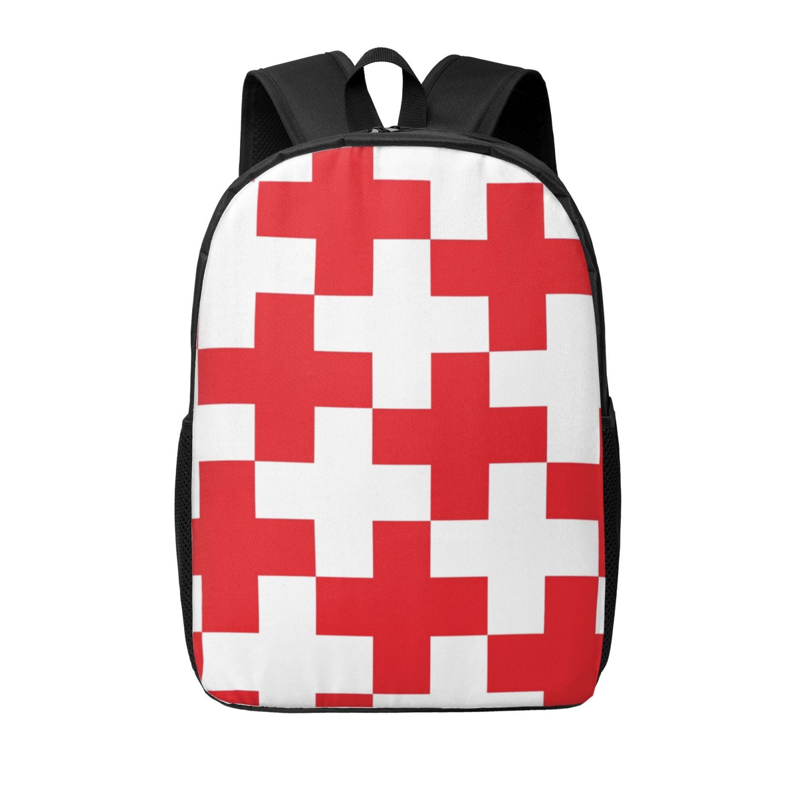 Xecao Red Cross 1 print Travel Backpack, Large Computer Backpack for ...