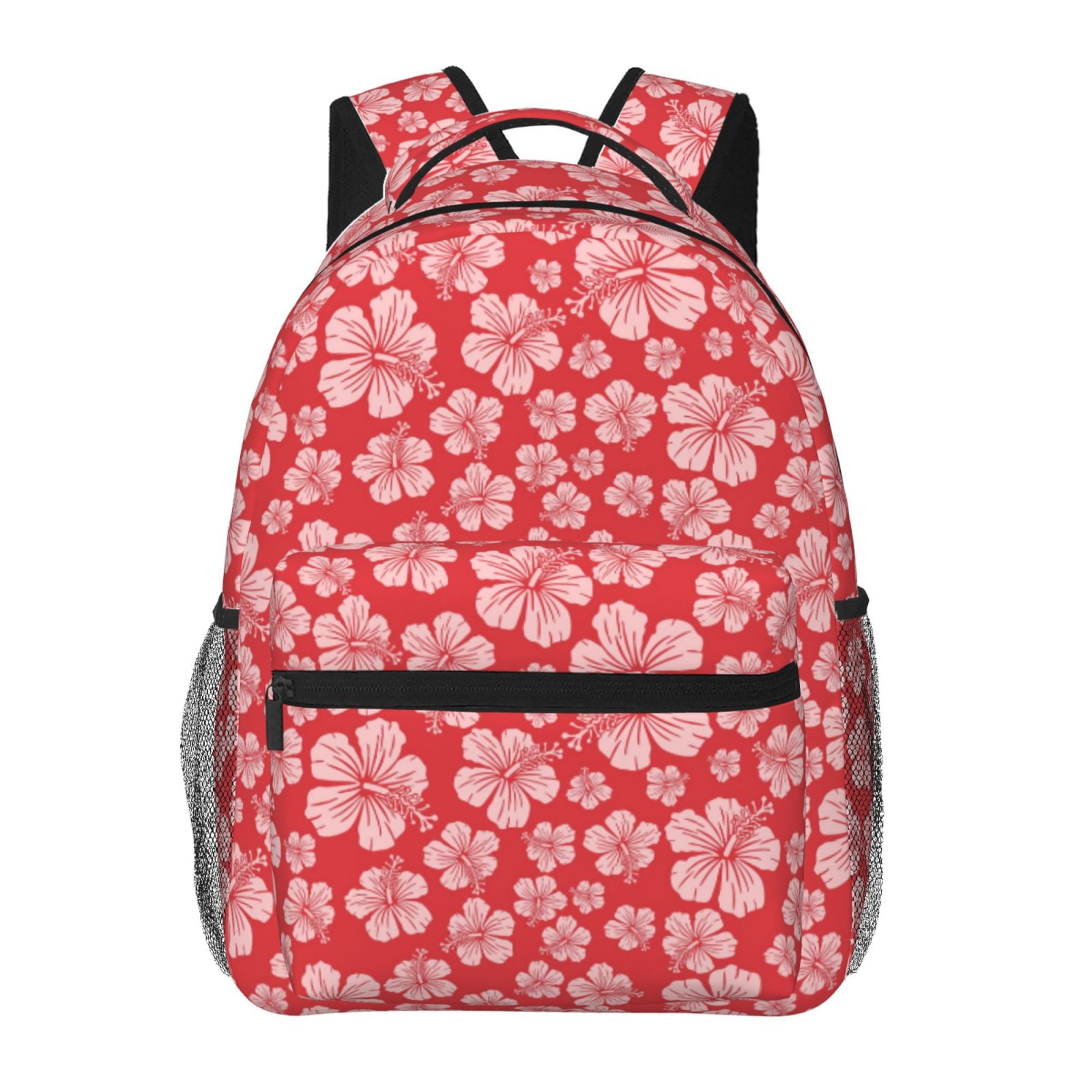 Xecao Red Hibiscus Flower Backpack, a stylish and functional choice for ...