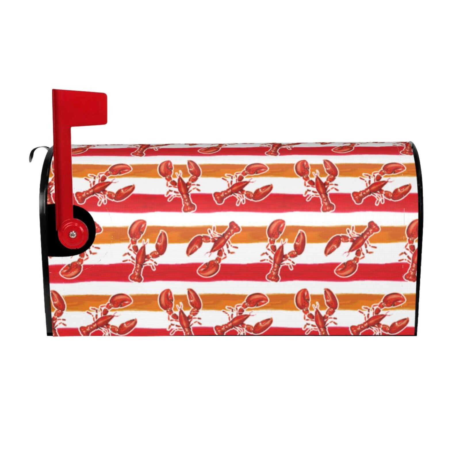 Xecao Red Lobster for Mailbox Cover with Magnetic Strips, Waterproof ...