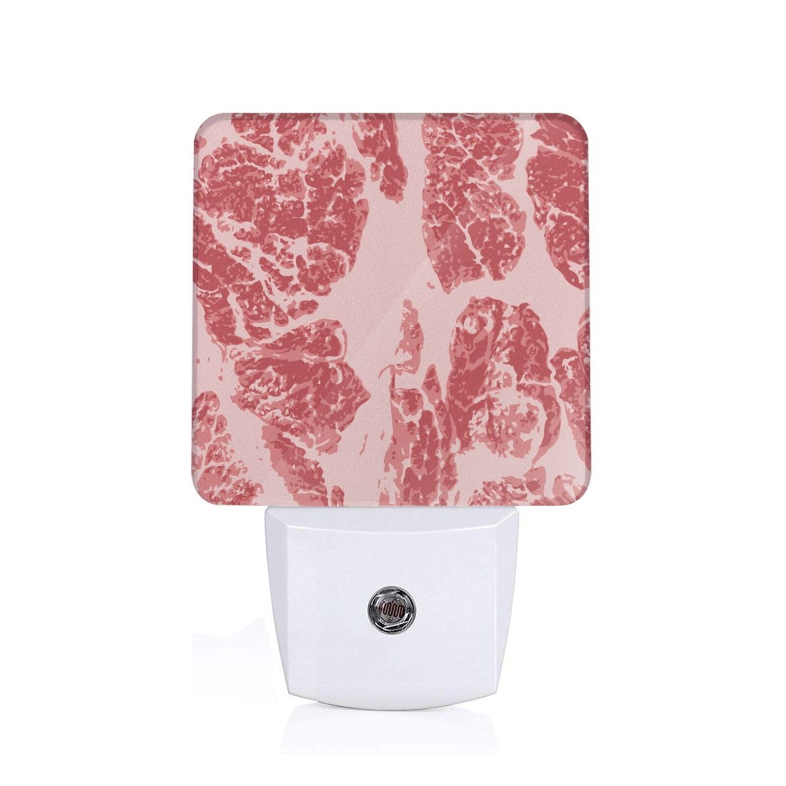 Xecao Red Meat for Night Light - a Wall-mounted LED Fixture with A Dusk ...