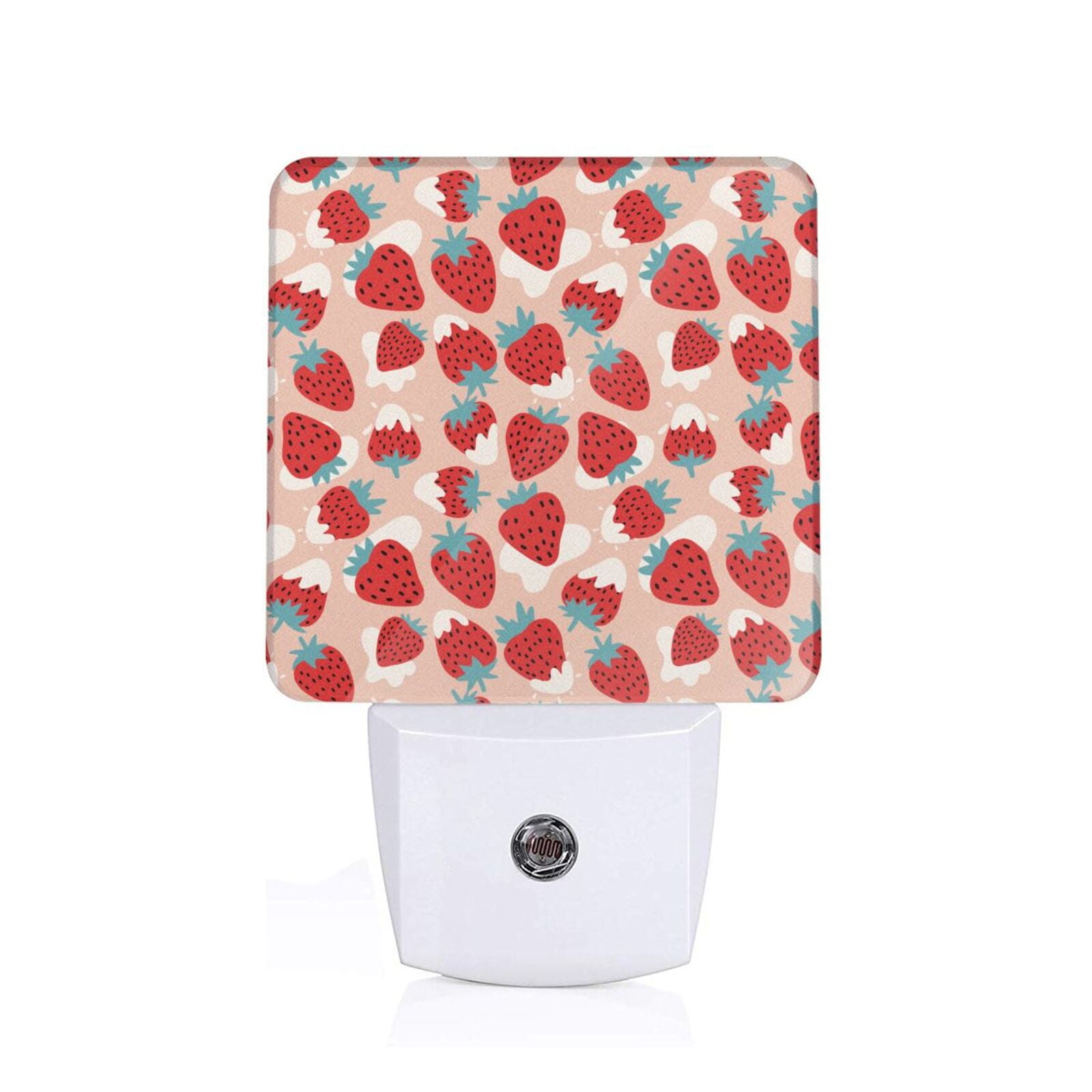 Xecao Red Strawberry for Night Light - a Wall-mounted LED Fixture with ...