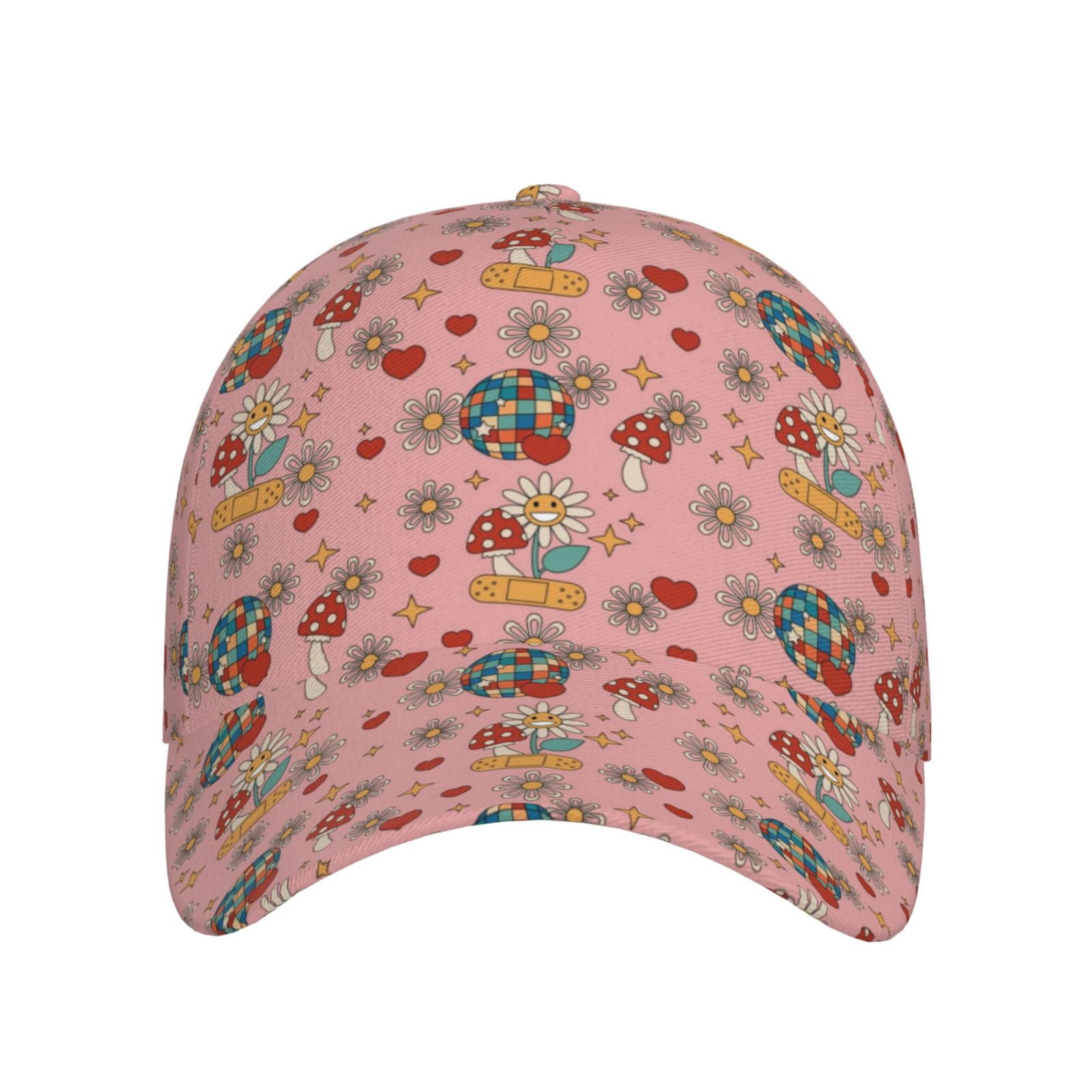 Xecao Retro 70s 60s Hippie Flower for Baseball Cap: Unisex, crafted ...