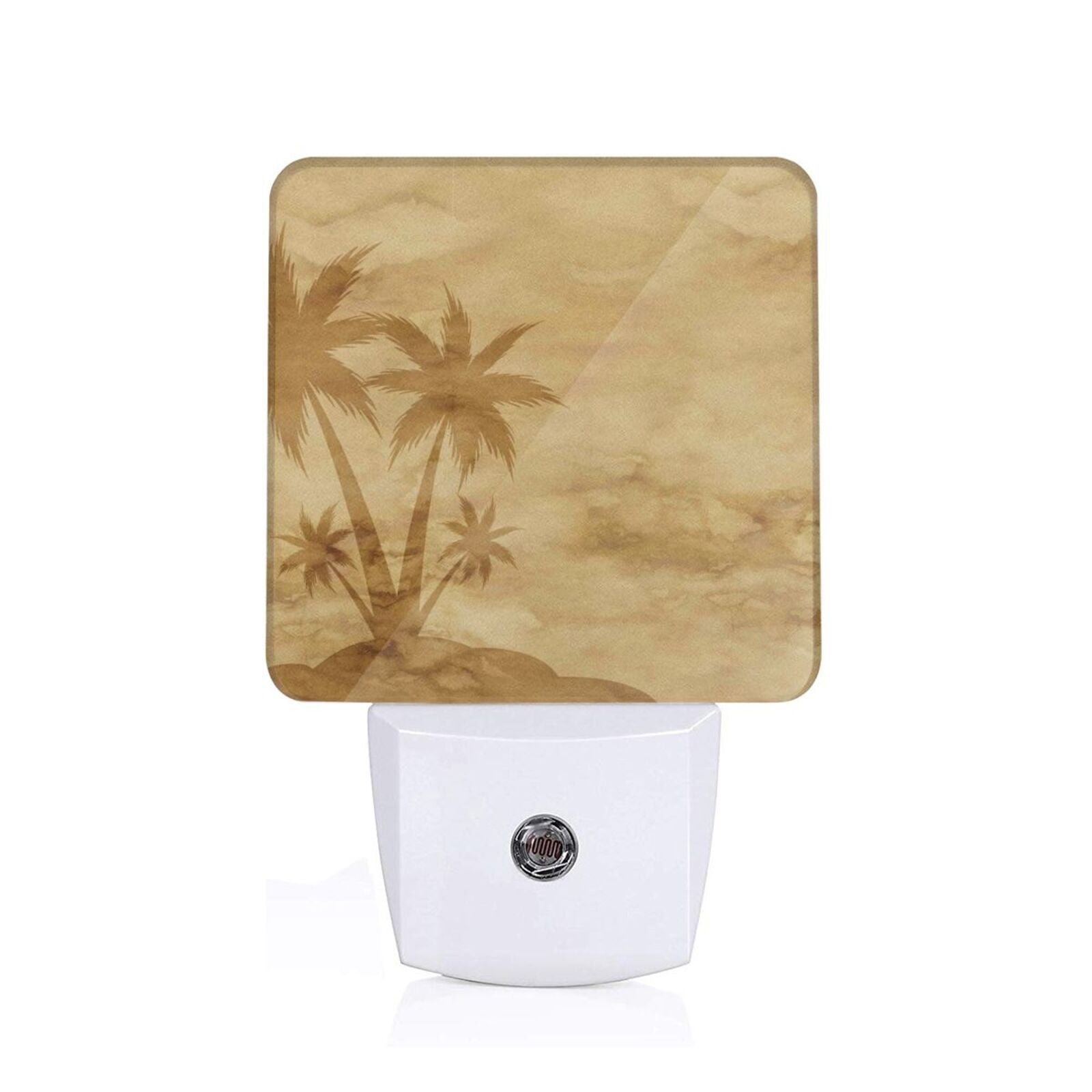 Xecao Retro Palm Tree for Night Light - a Wall-mounted LED Fixture with ...