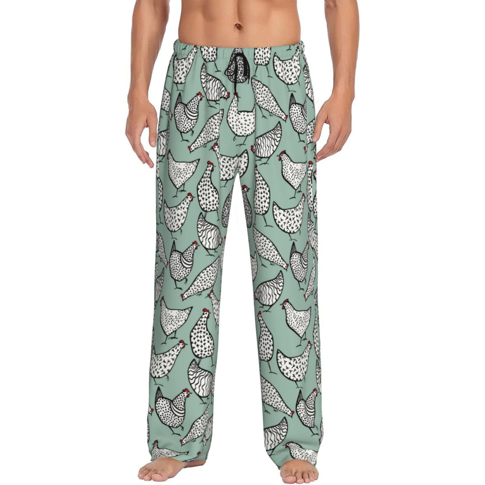 Xecao Retro Rooster4 Men's Straight Lounge Pajama Pants: The Ultimate ...