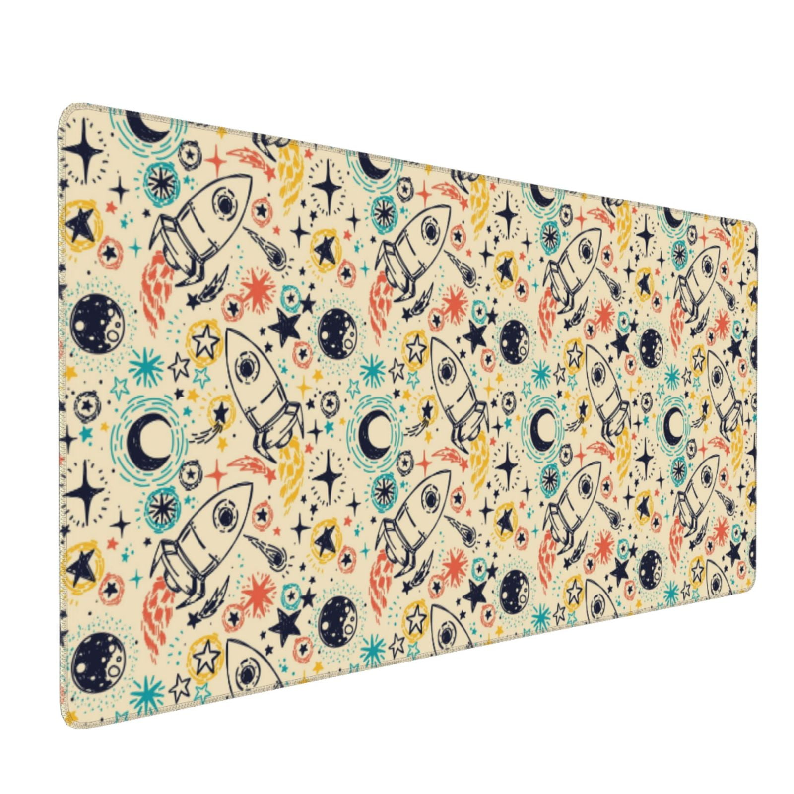 Xecao Rockets Print Large Mouse Pad, 16x35.5in Mousepad, Professional ...