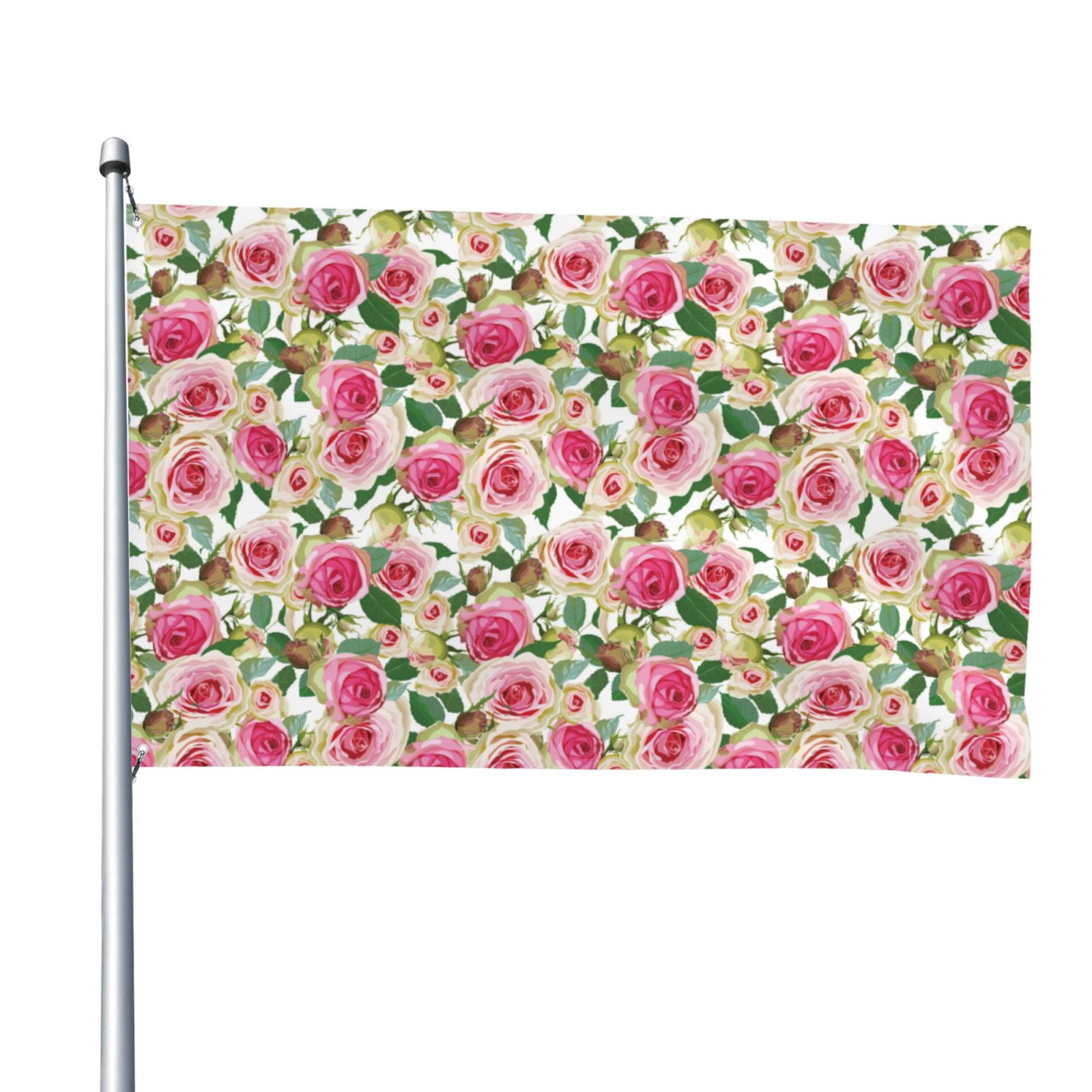 Xecao Rose Flowers for Longest Lasting Flag, Made From Polyester, UV ...