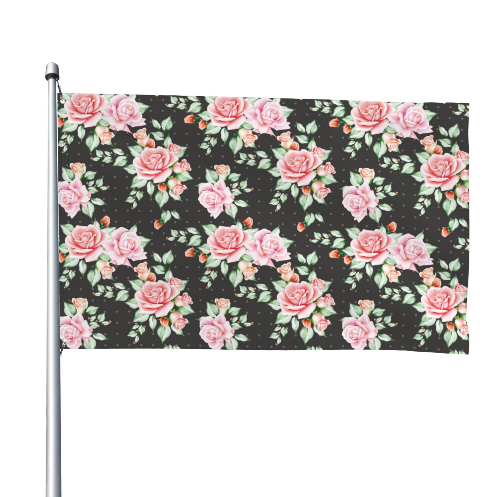 Xecao Rose Flowers for Longest Lasting Flag, Made From Polyester, UV ...