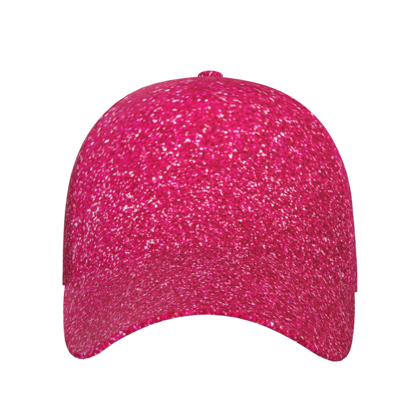 Xecao Rose Red Glitter for Baseball Cap: Unisex, crafted from classic ...
