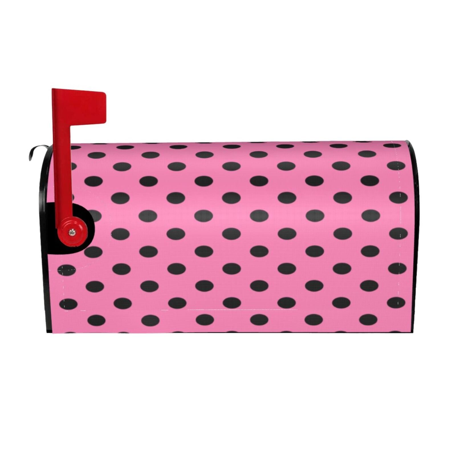 Xecao Rose red polka dots for Mailbox Cover with Magnetic Strips ...