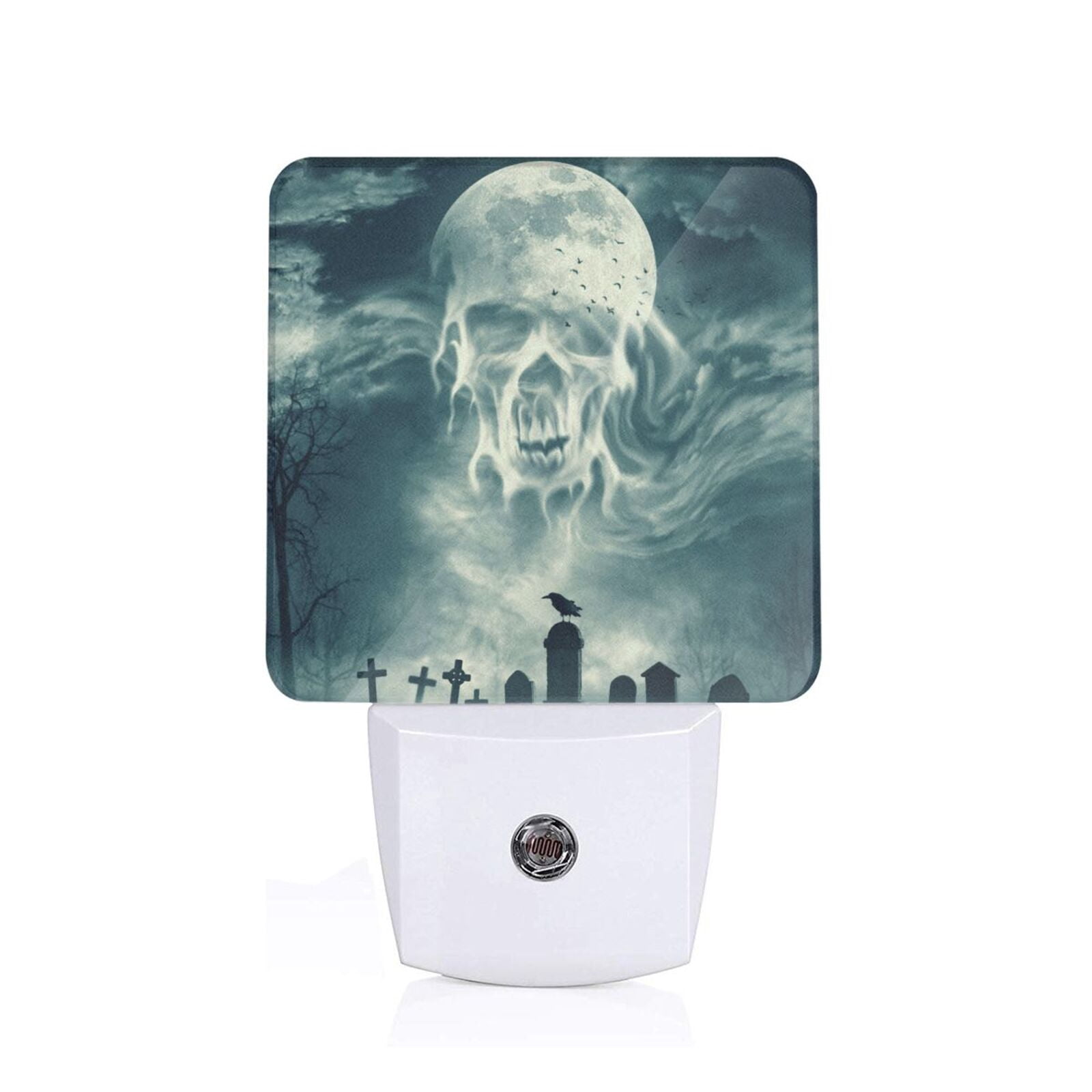 Xecao Scary Moon And Clouds for Night Light - a Wall-mounted LED ...