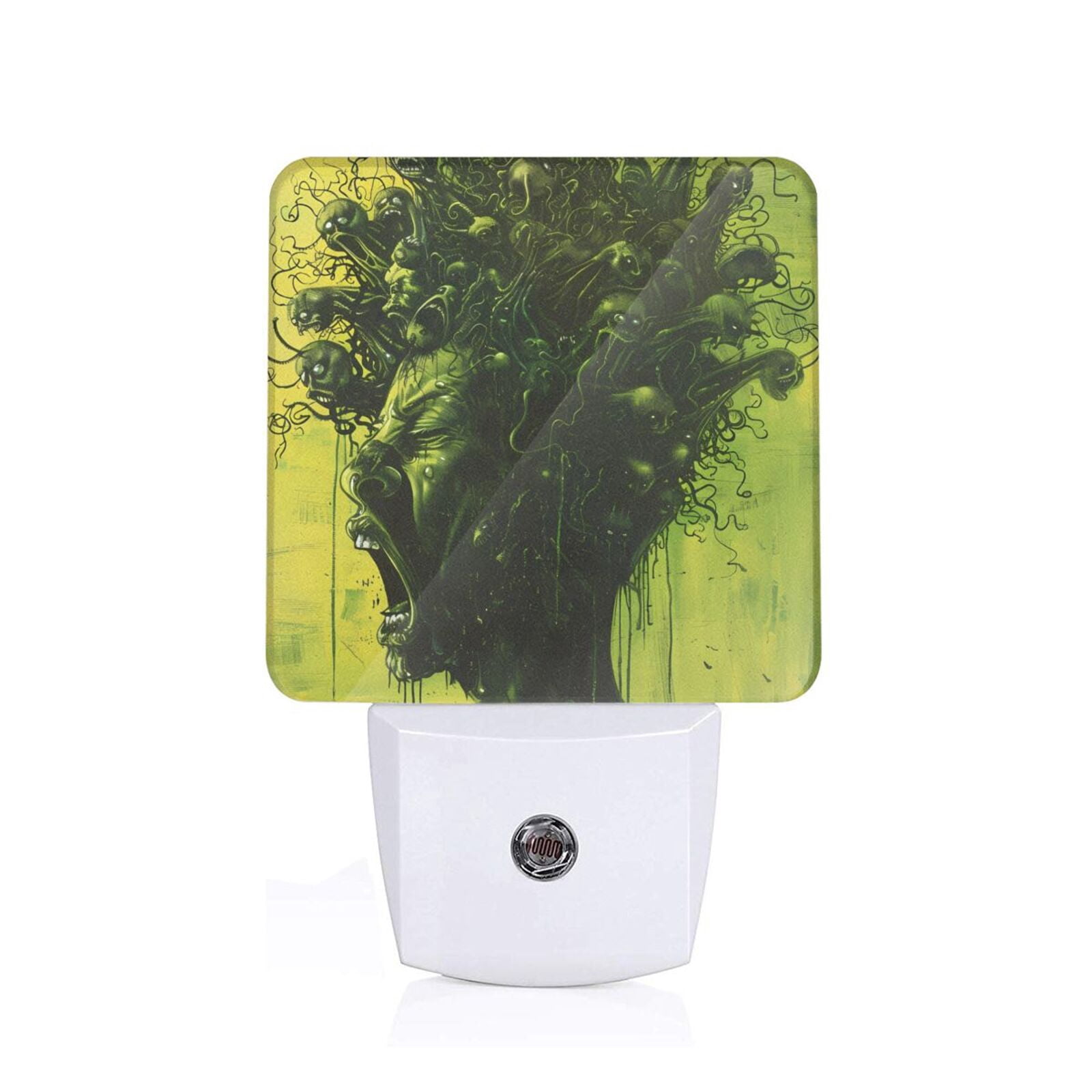 Xecao Screaming Horror Art for Night Light - a Wall-mounted LED Fixture ...