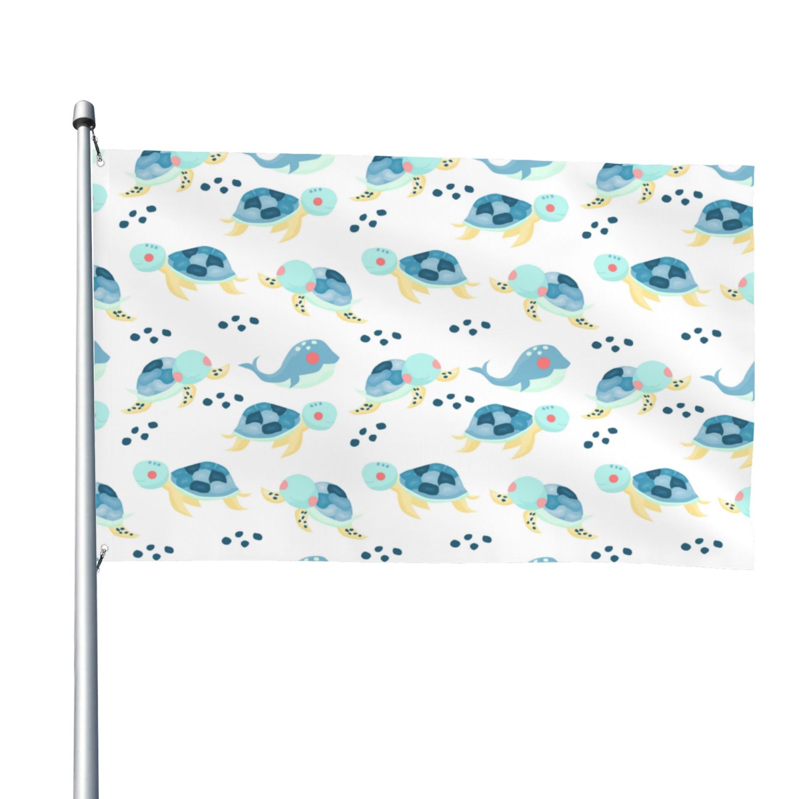 Xecao Sea Turtle for Longest Lasting Flag, Made From Polyester, UV ...