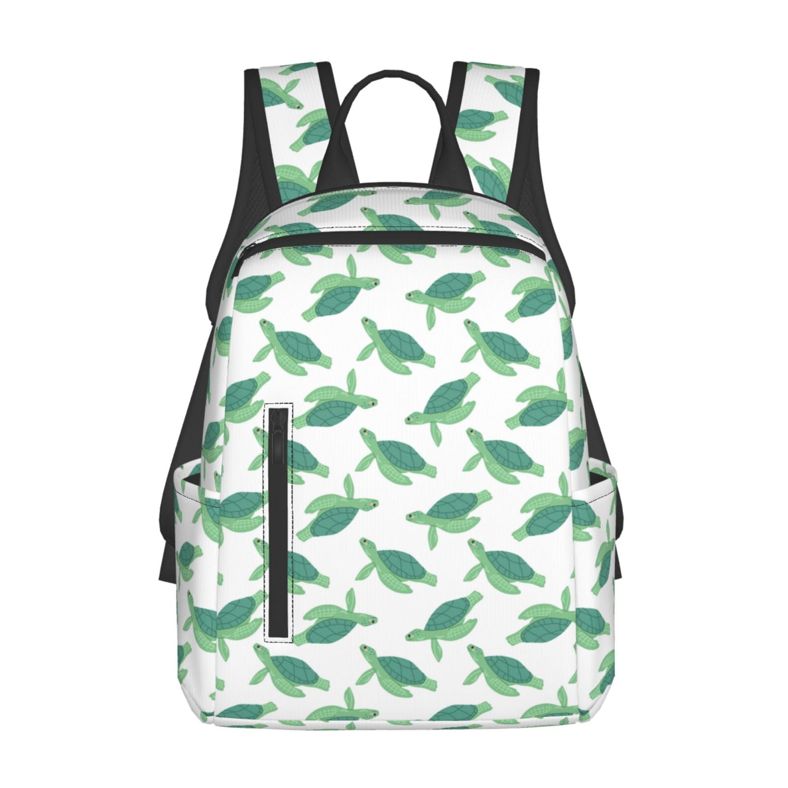 Xecao Sea Turtle print Backpack For women men Aesthetic Lightweight ...