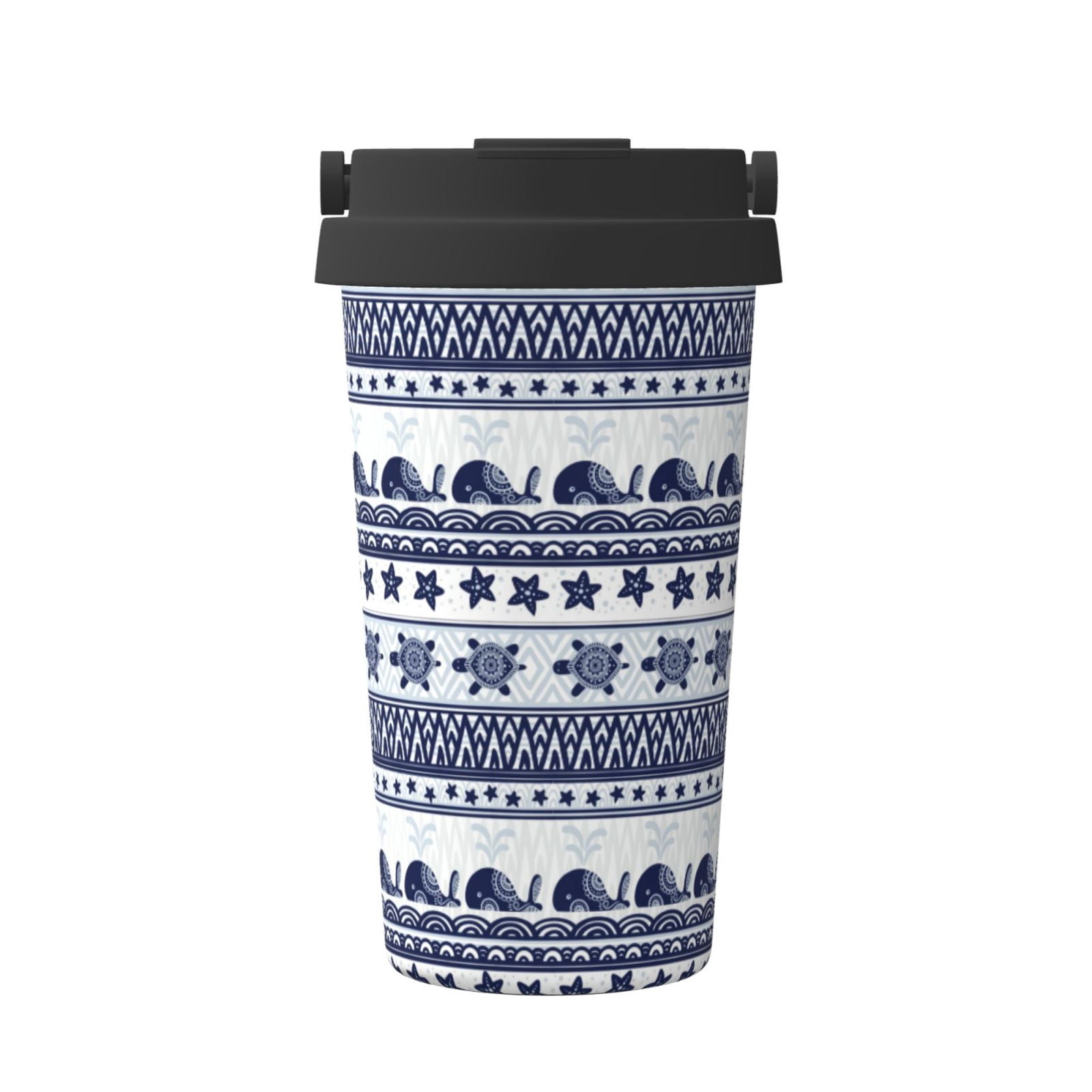 Xecao Sea Underwater Animals1 Pattern Insulated Coffee Mug with Handle ...