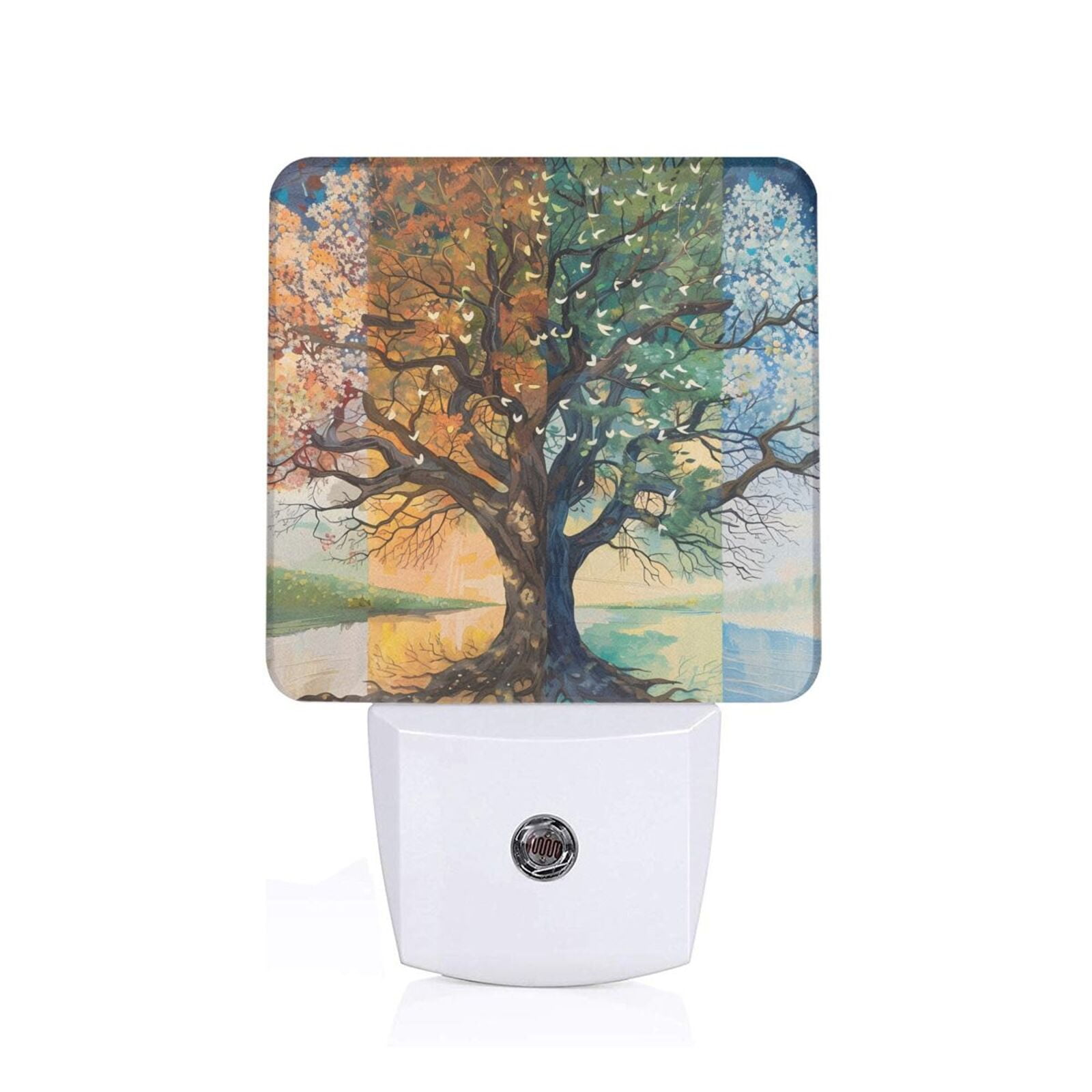 Xecao Seasonal Tree Reflection for Night Light - a Wall-mounted LED ...