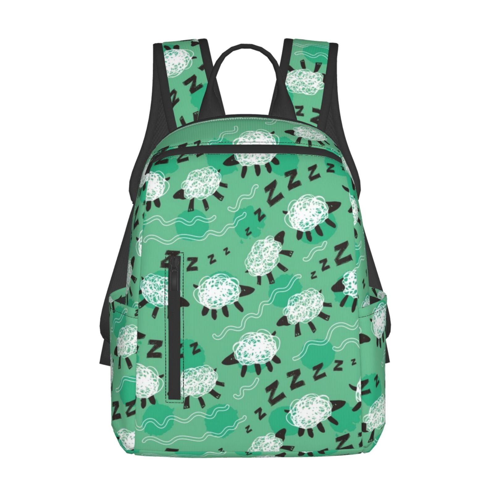 Xecao Sheep Zzz print Backpack For women men Aesthetic Lightweight ...