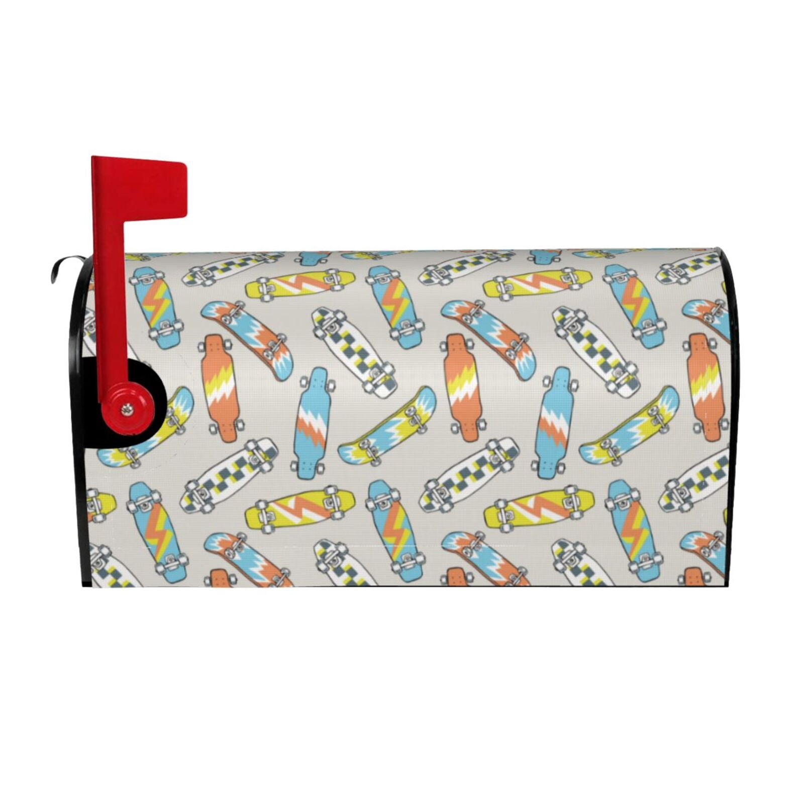 Xecao Skateboard for Mailbox Cover with Magnetic Strips, Waterproof and ...