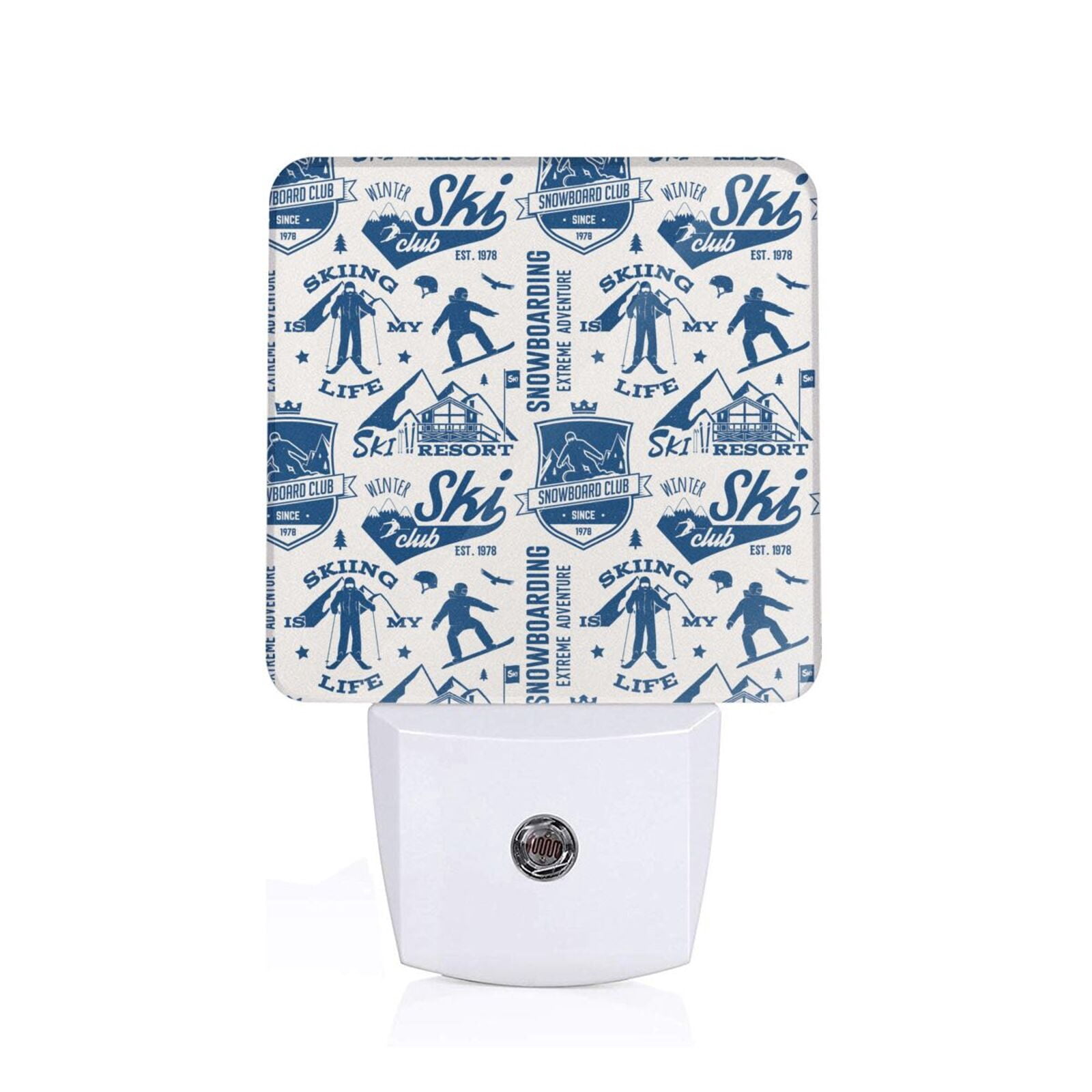 Xecao Skiing Enthusiast for Night Light - a Wall-mounted LED Fixture ...