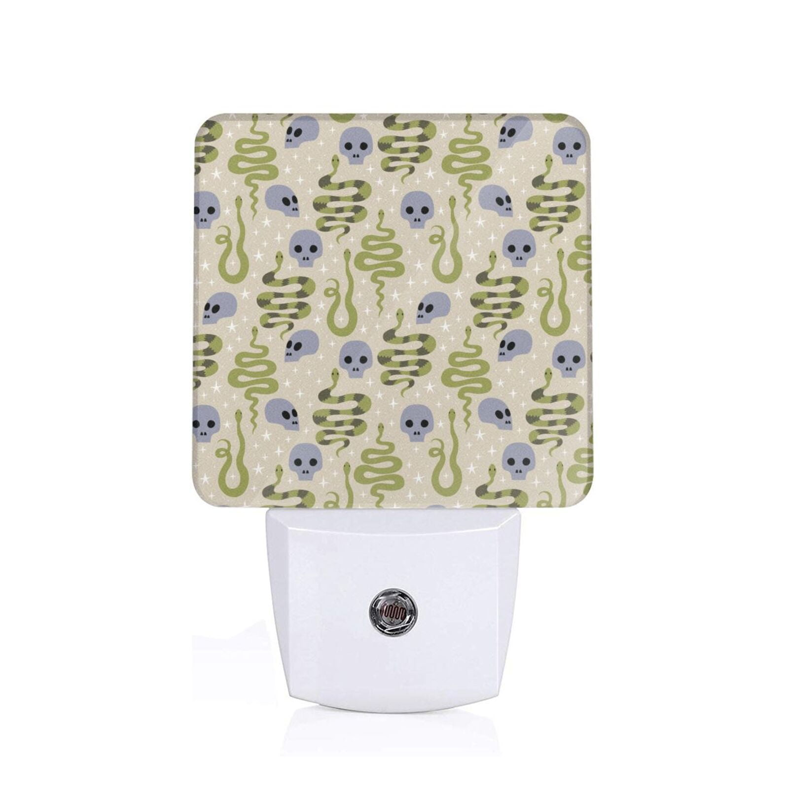 Xecao Skull Snake for Night Light - a Wall-mounted LED Fixture with A ...