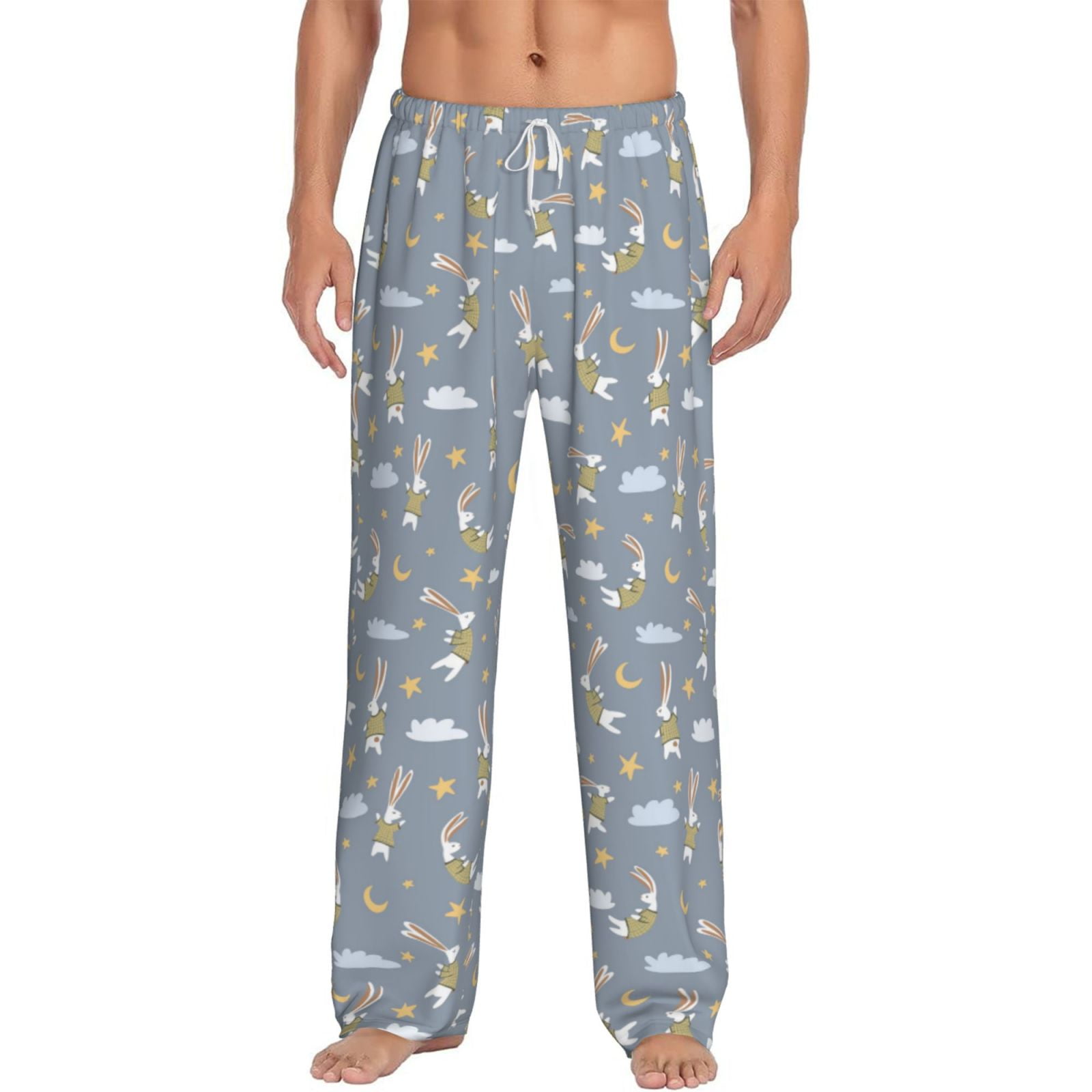 Xecao Sleep Rabbit Men's Straight Lounge Pajama Pants: The Ultimate in ...