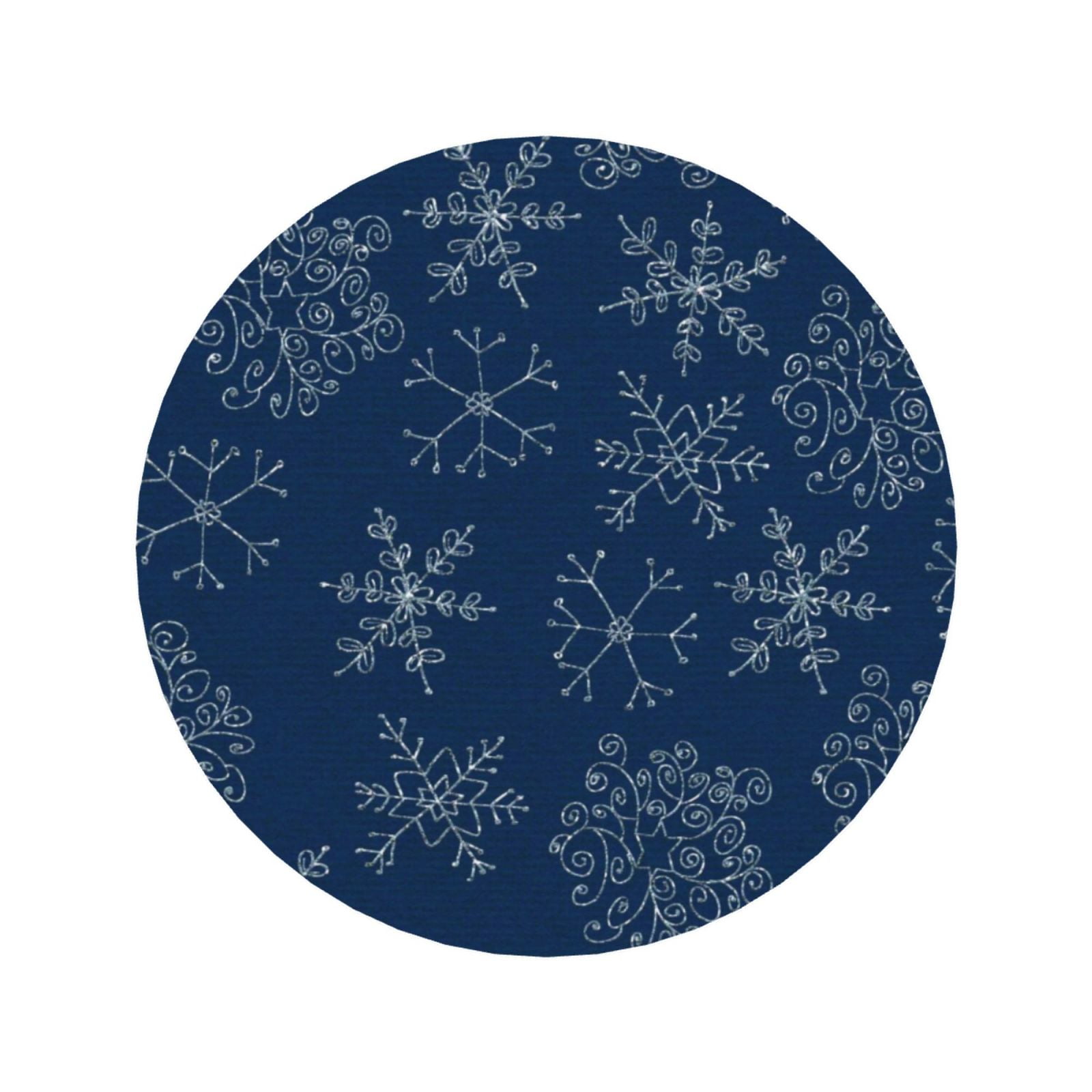 Xecao Snowflake Dark Blue for Fridge Magnets - Fun Decorative ...