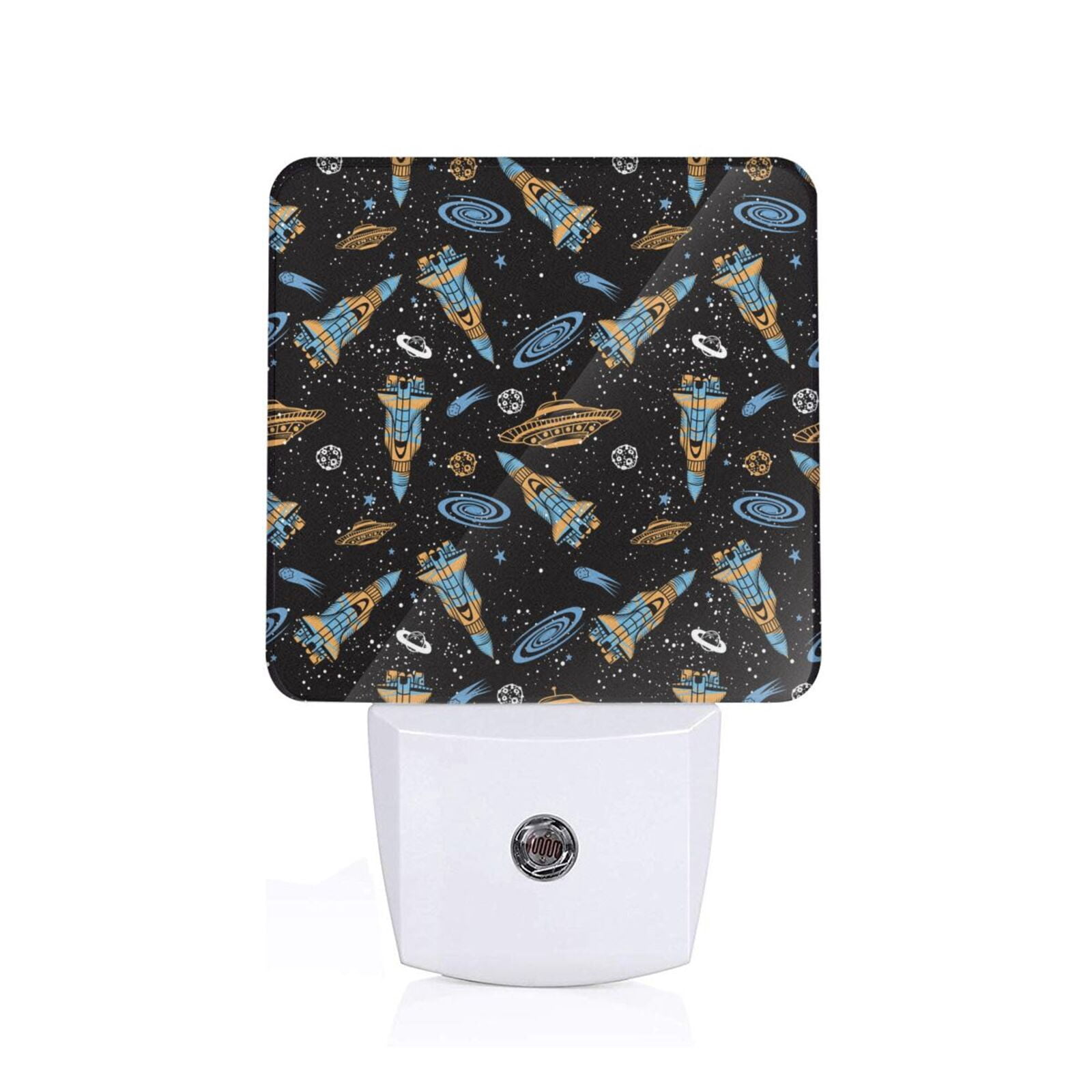 Xecao Space Rocket for Night Light - a Wall-mounted LED Fixture with A ...