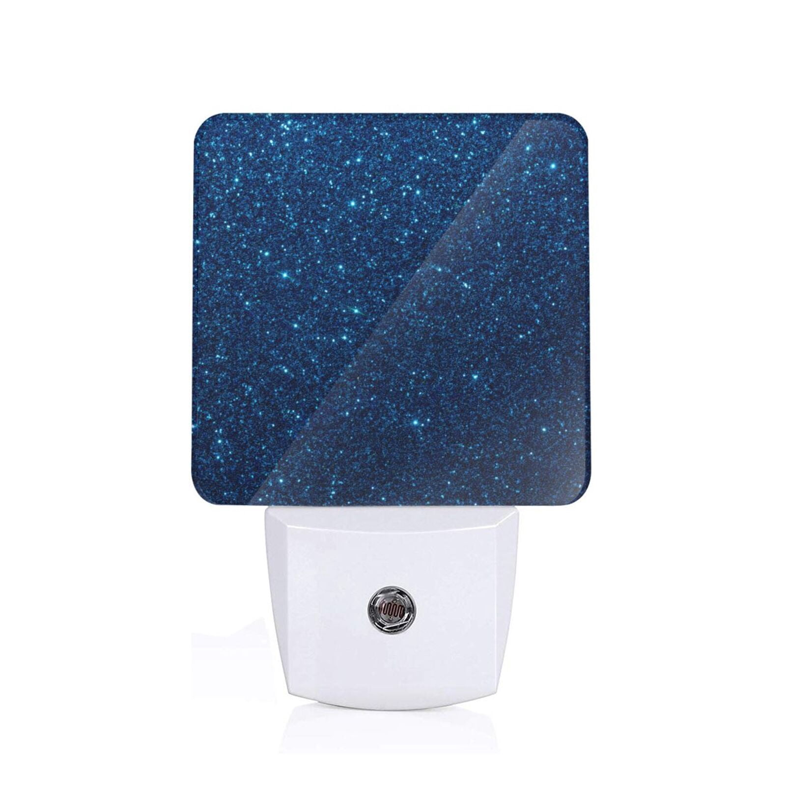 Xecao Sparkling Blue Glitter for Night Light - a Wall-mounted LED ...