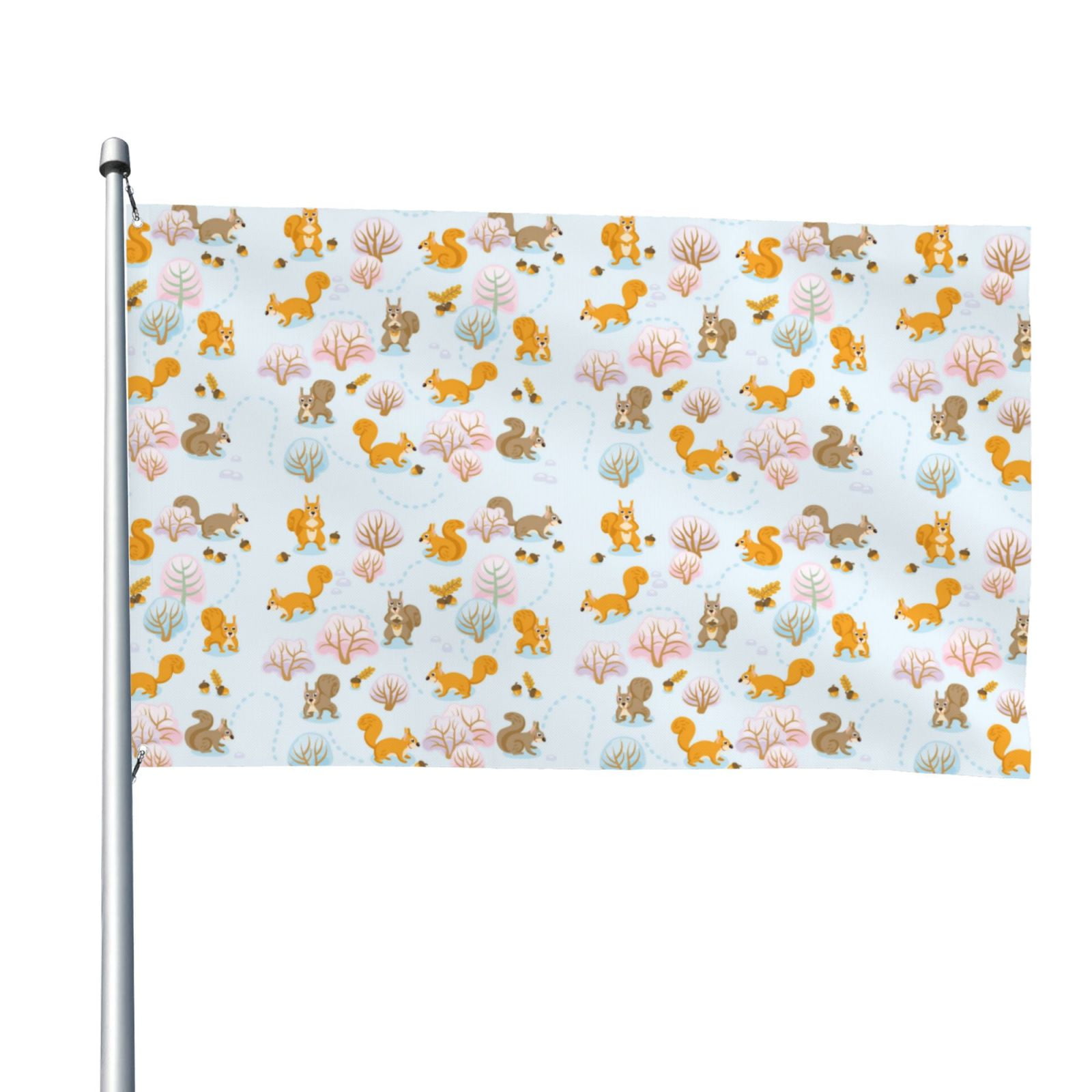 Xecao Squirrel In The Forest for Longest Lasting Flag, Made From ...