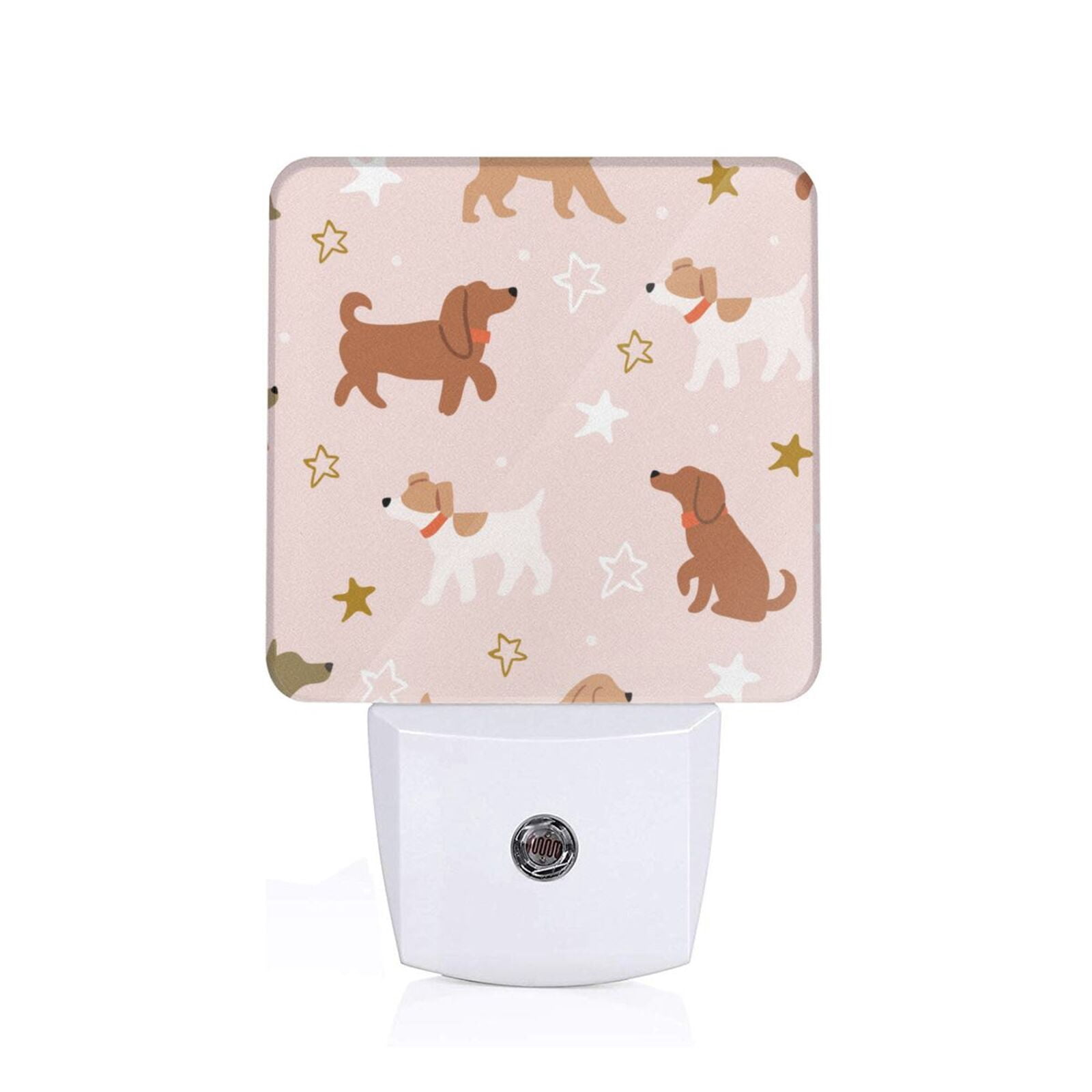 Xecao Star Cute Dog for Night Light - a Wall-mounted LED Fixture with A ...
