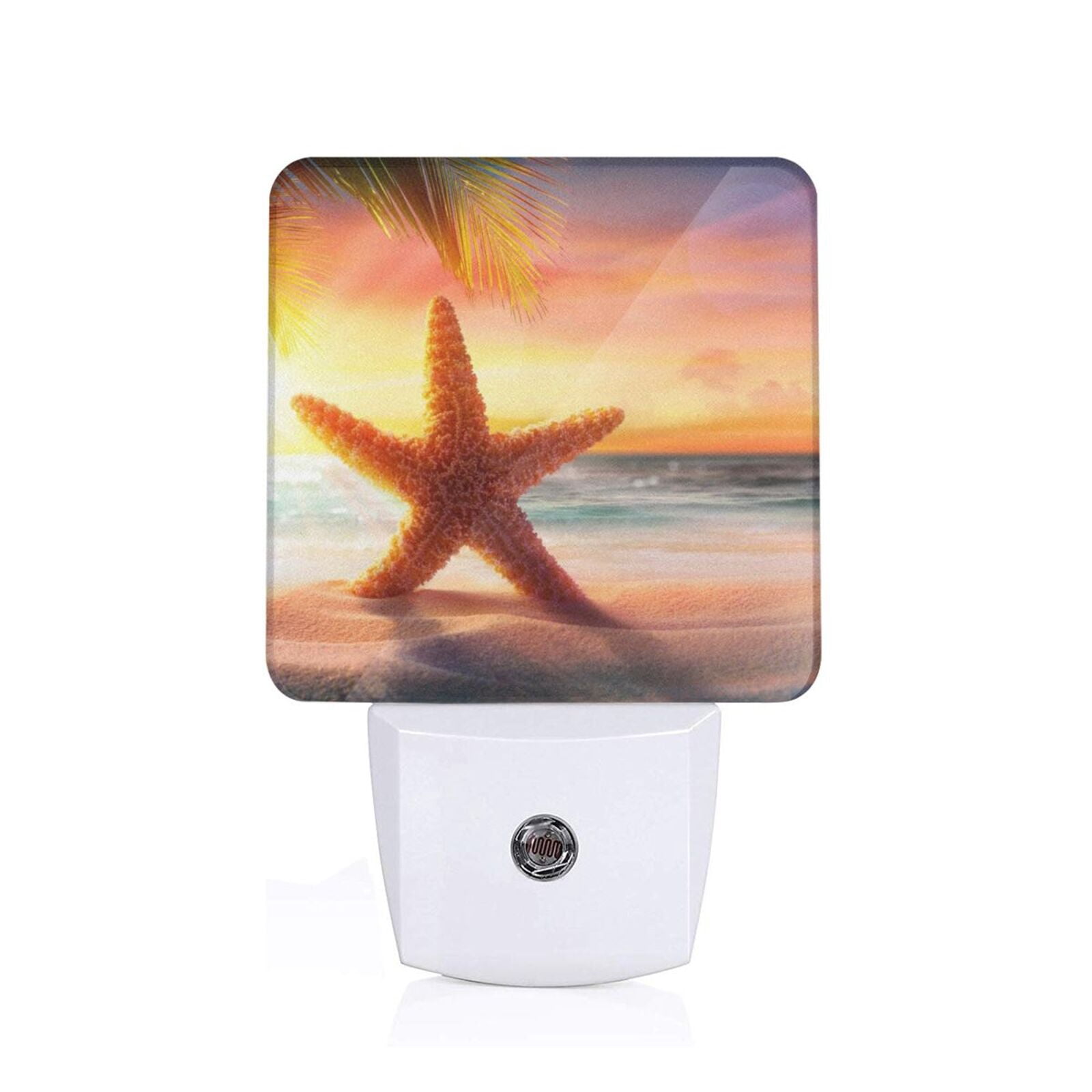 Xecao Starfish Sunset Sea Beach for Night Light - a Wall-mounted LED ...