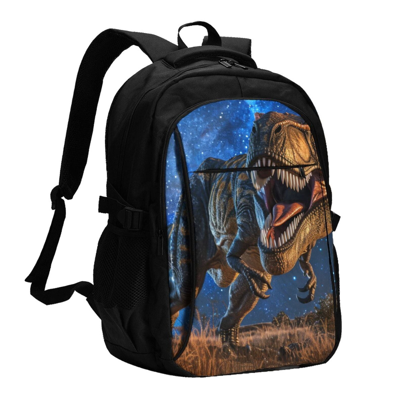 Xecao Starry Night Charging Dinosaur for Travel Laptop Backpack, USB ...