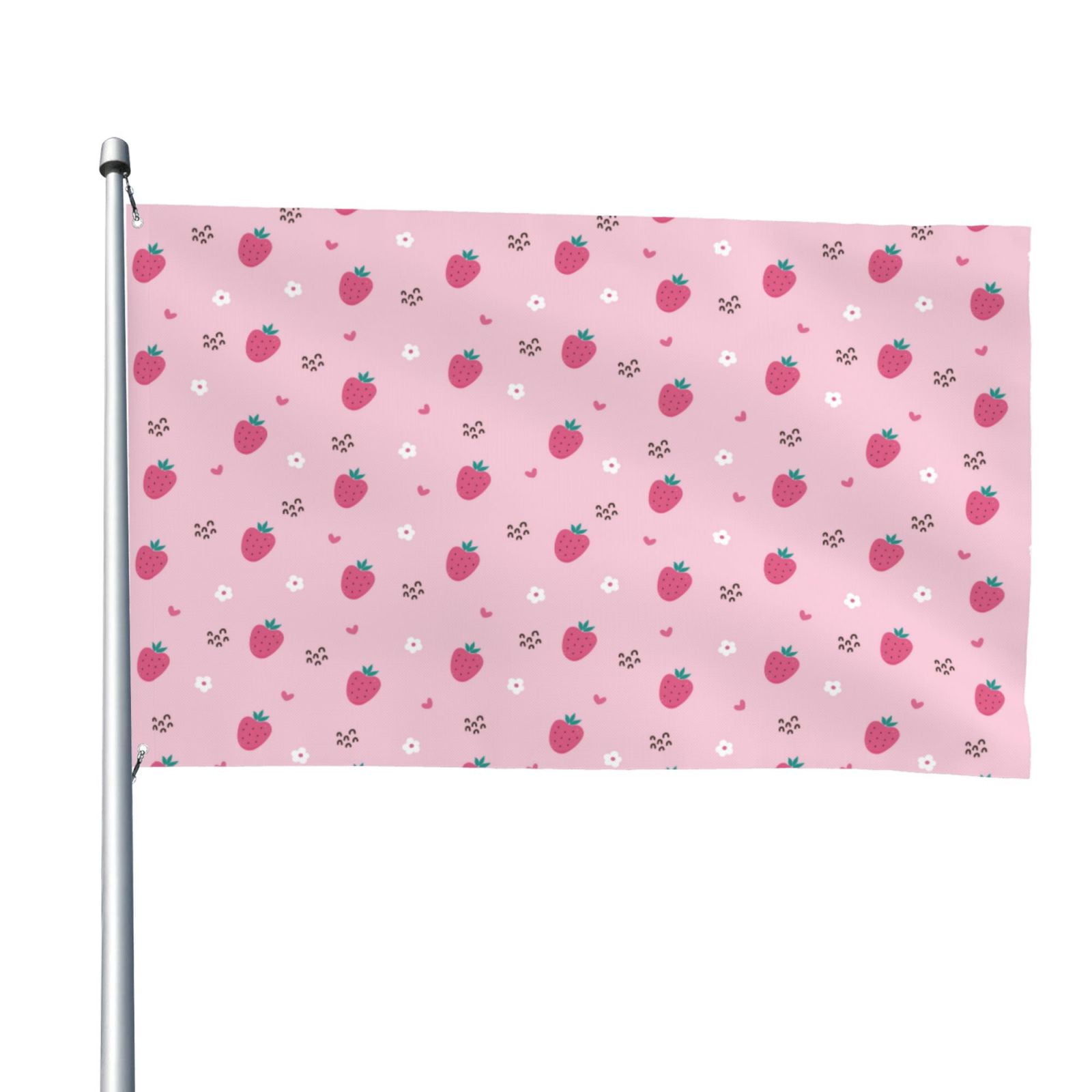 Xecao Strawberries for Longest Lasting Flag, Made From Polyester, UV ...