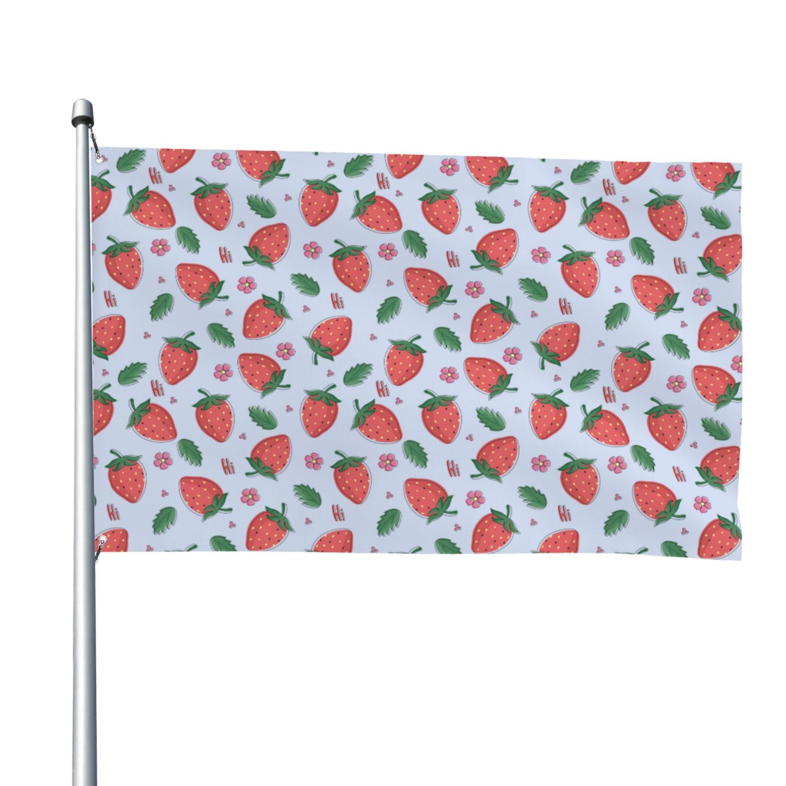Xecao Strawberries for Longest Lasting Flag, Made From Polyester, UV ...