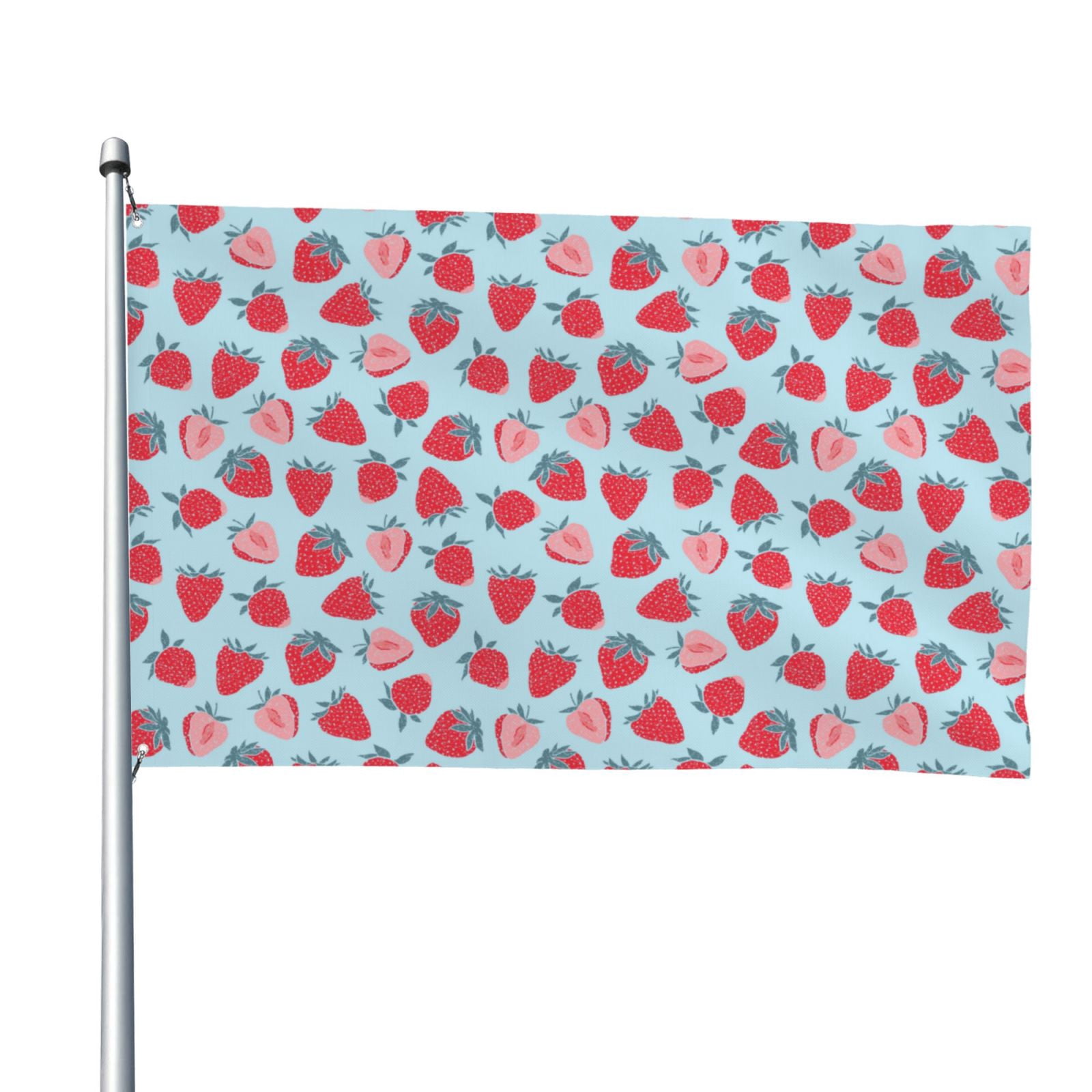 Xecao Strawberries for Longest Lasting Flag, Made From Polyester, UV ...