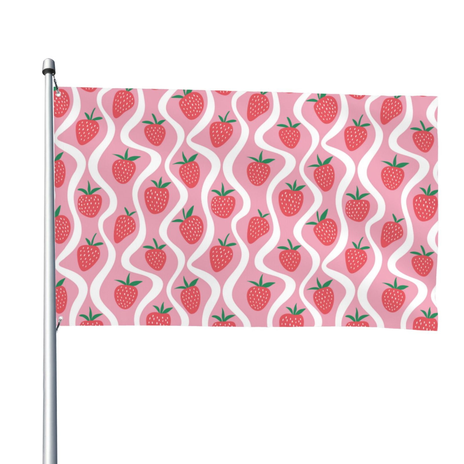 Xecao Strawberries for Longest Lasting Flag, Made From Polyester, UV ...