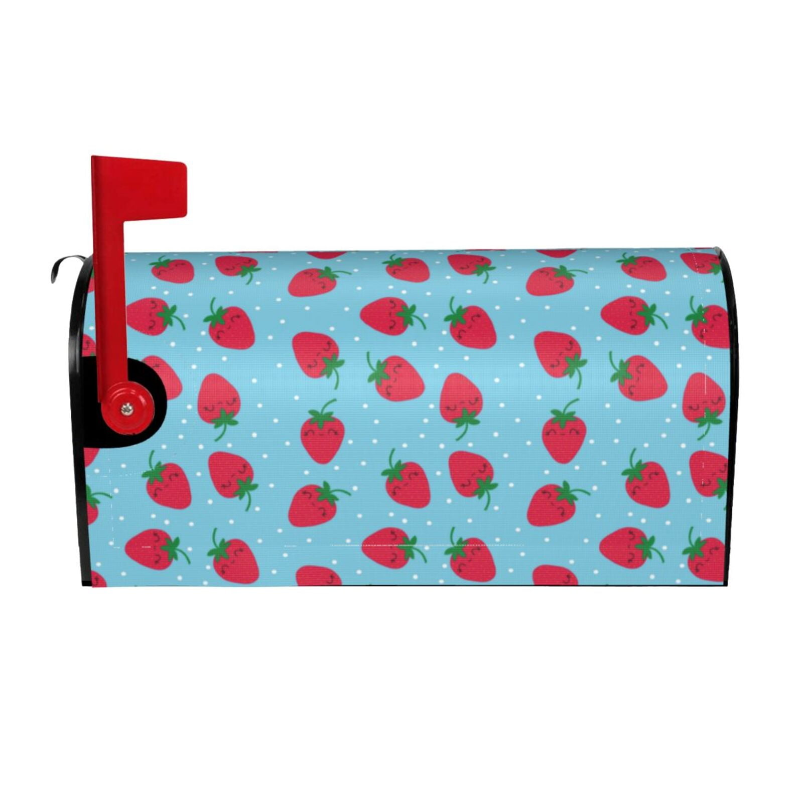 Xecao Strawberries for Mailbox Cover with Magnetic Strips, Waterproof ...