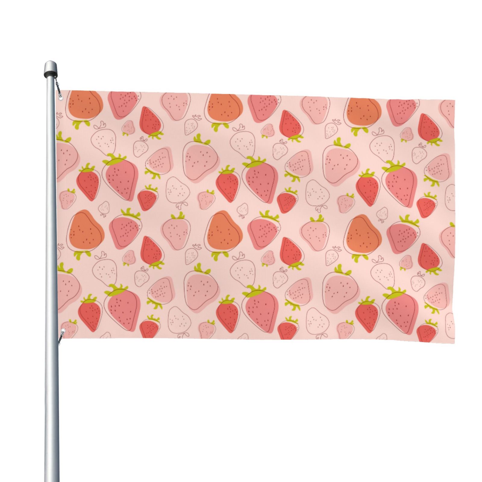 Xecao Strawberry for Longest Lasting Flag, Made From Polyester, UV ...