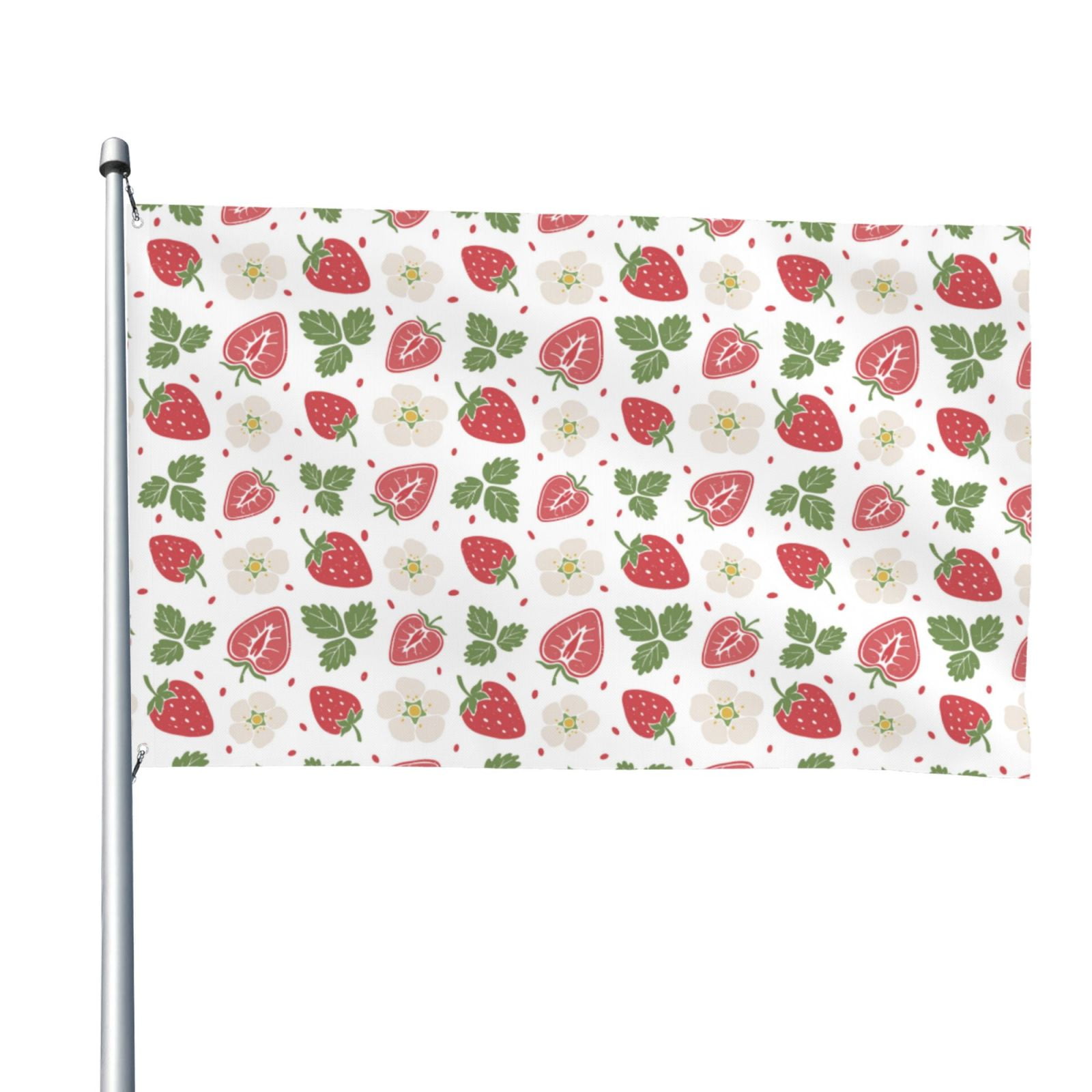 Xecao Strawberry for Longest Lasting Flag, Made From Polyester, UV ...