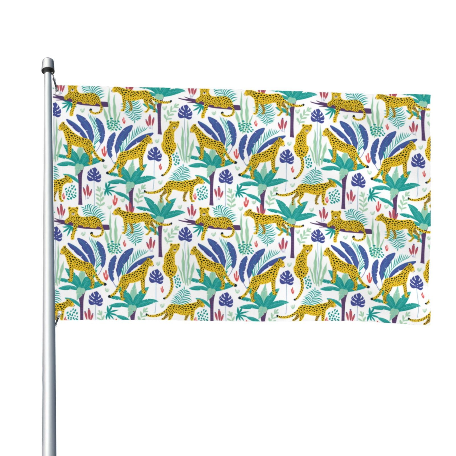 Xecao Summer Leopard for Longest Lasting Flag, Made From Polyester, UV ...