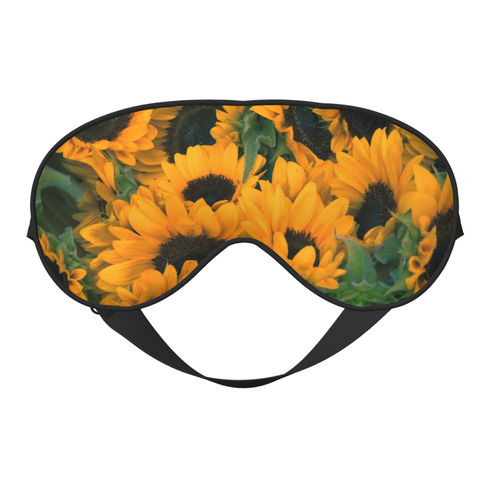 Xecao Sunflowers 7 for Soft Fluffy Sleeping Blindfold, Nap eye cover ...