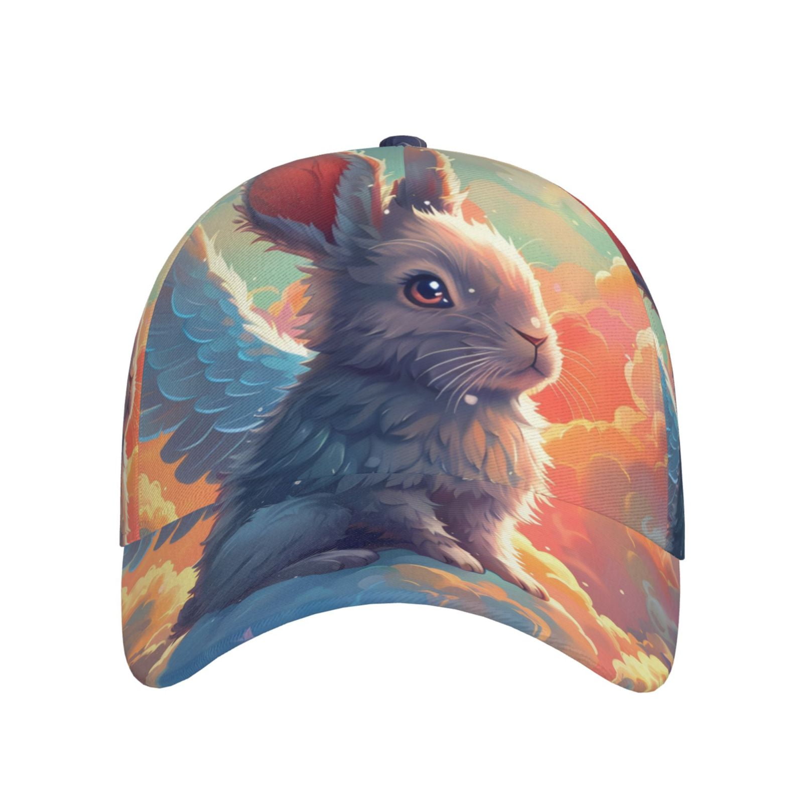 Xecao Sunshine Winged Rabbit for Baseball Cap: Unisex, crafted from ...