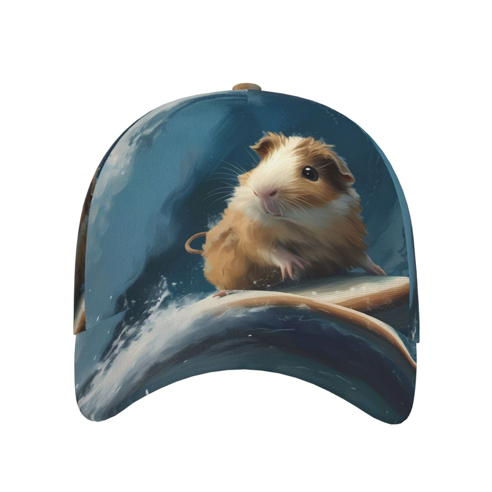 Xecao Surfing Guinea Pig for Baseball Cap: Unisex, crafted from classic ...