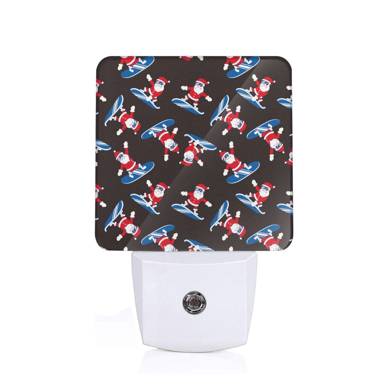 Xecao Surfing Santa for Night Light - a Wall-mounted LED Fixture with A ...